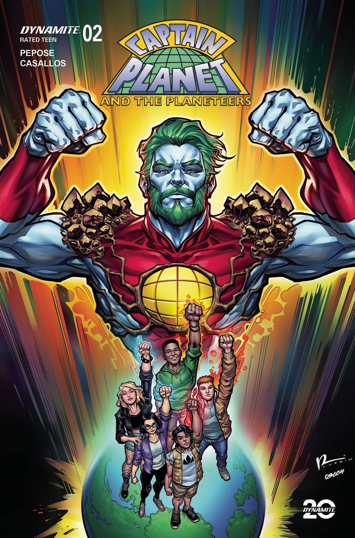 Captain Planet #2 (Hardin Cover) | Fresh Comics