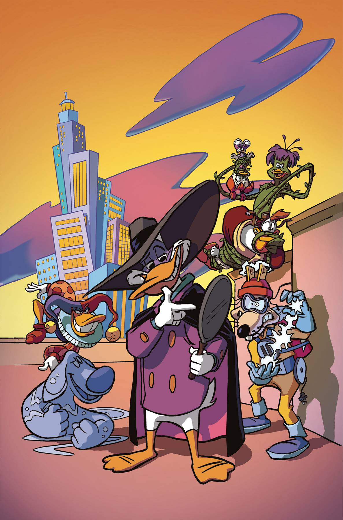 Darkwing Duck #4 (Stones Metal Premium Cover) | Fresh Comics