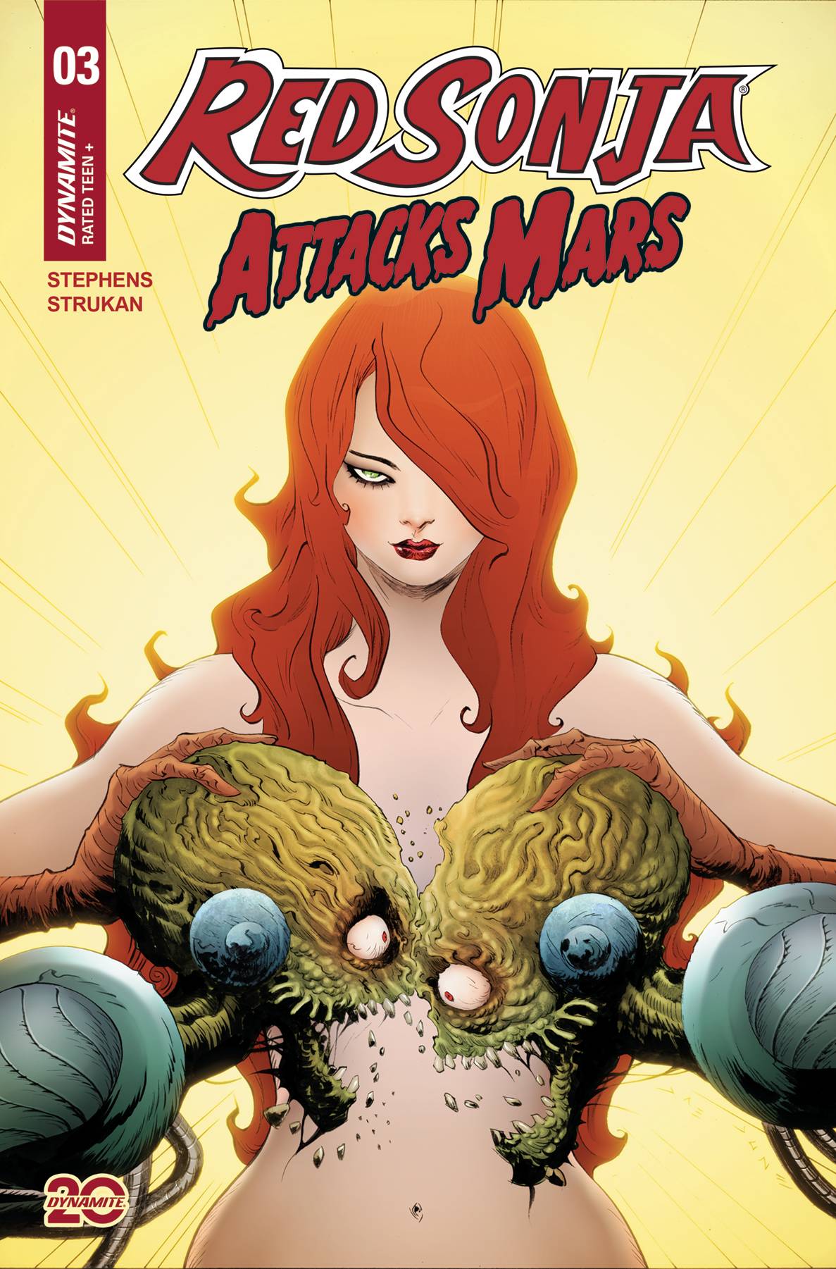 Red Sonja Attacks Mars #3 (Lee & Chung Cover) | Fresh Comics