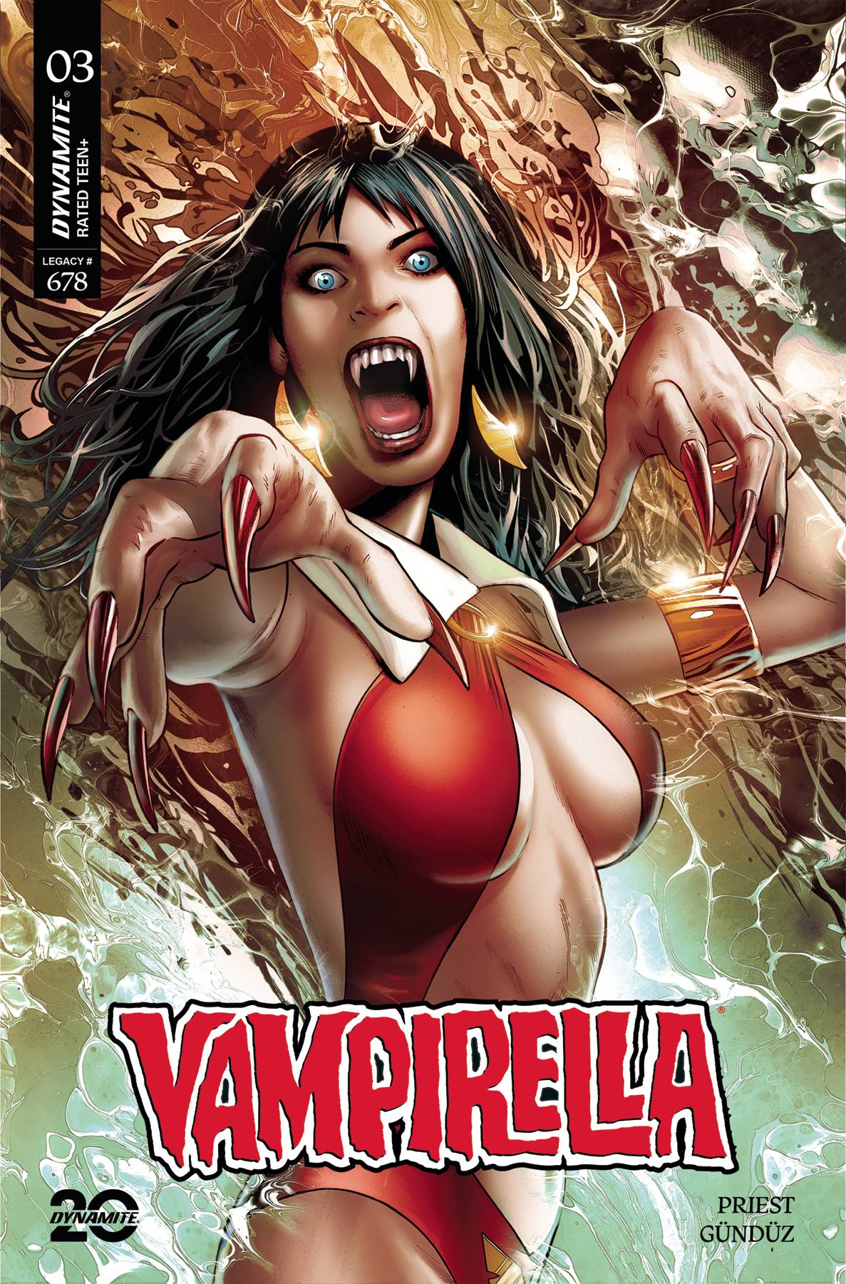 Vampirella #3 (Land Cover) | Fresh Comics