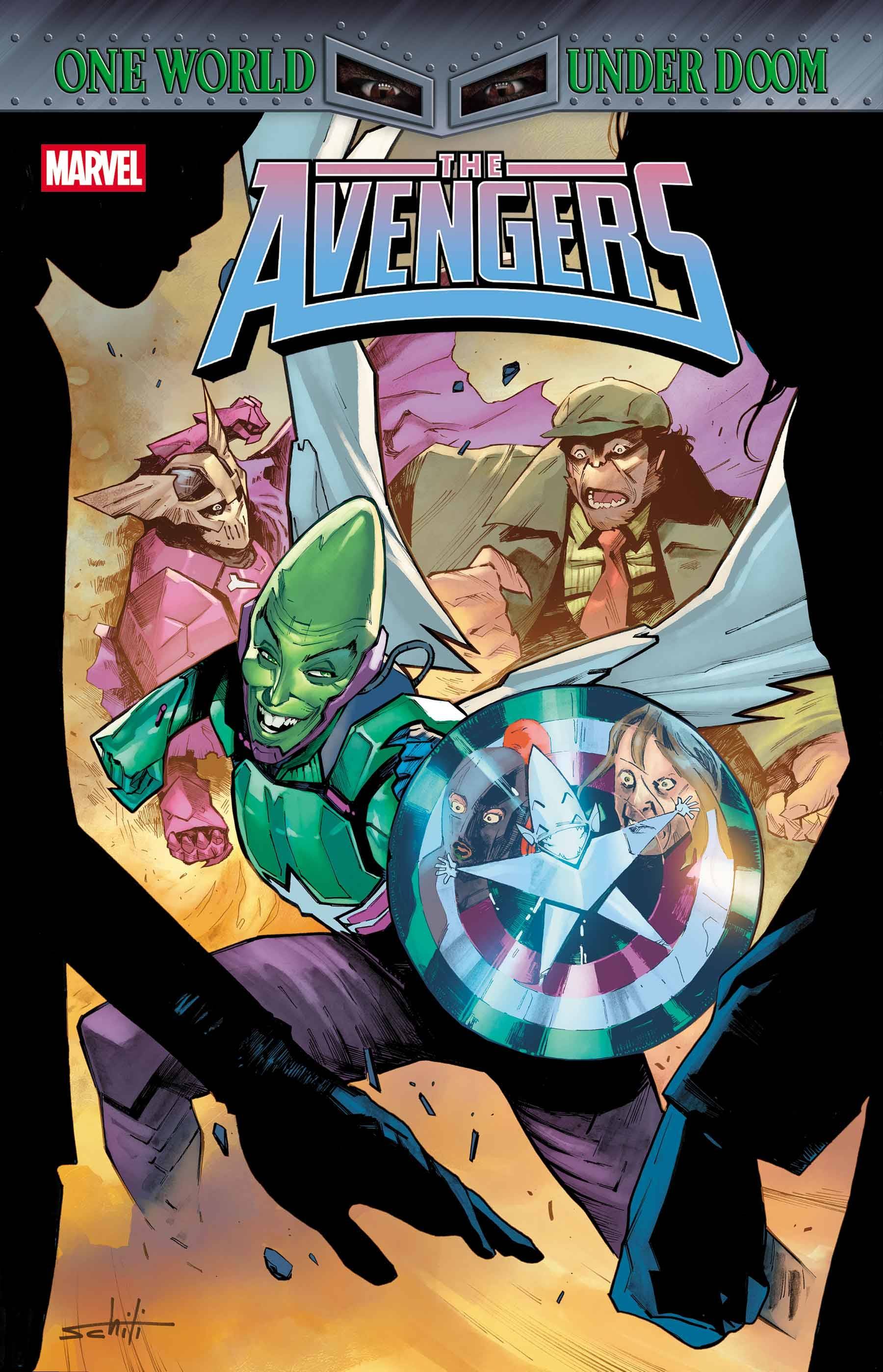 Avengers #26 (Valerio Schiti Impossible Man Pop-Up Cover) | Fresh Comics