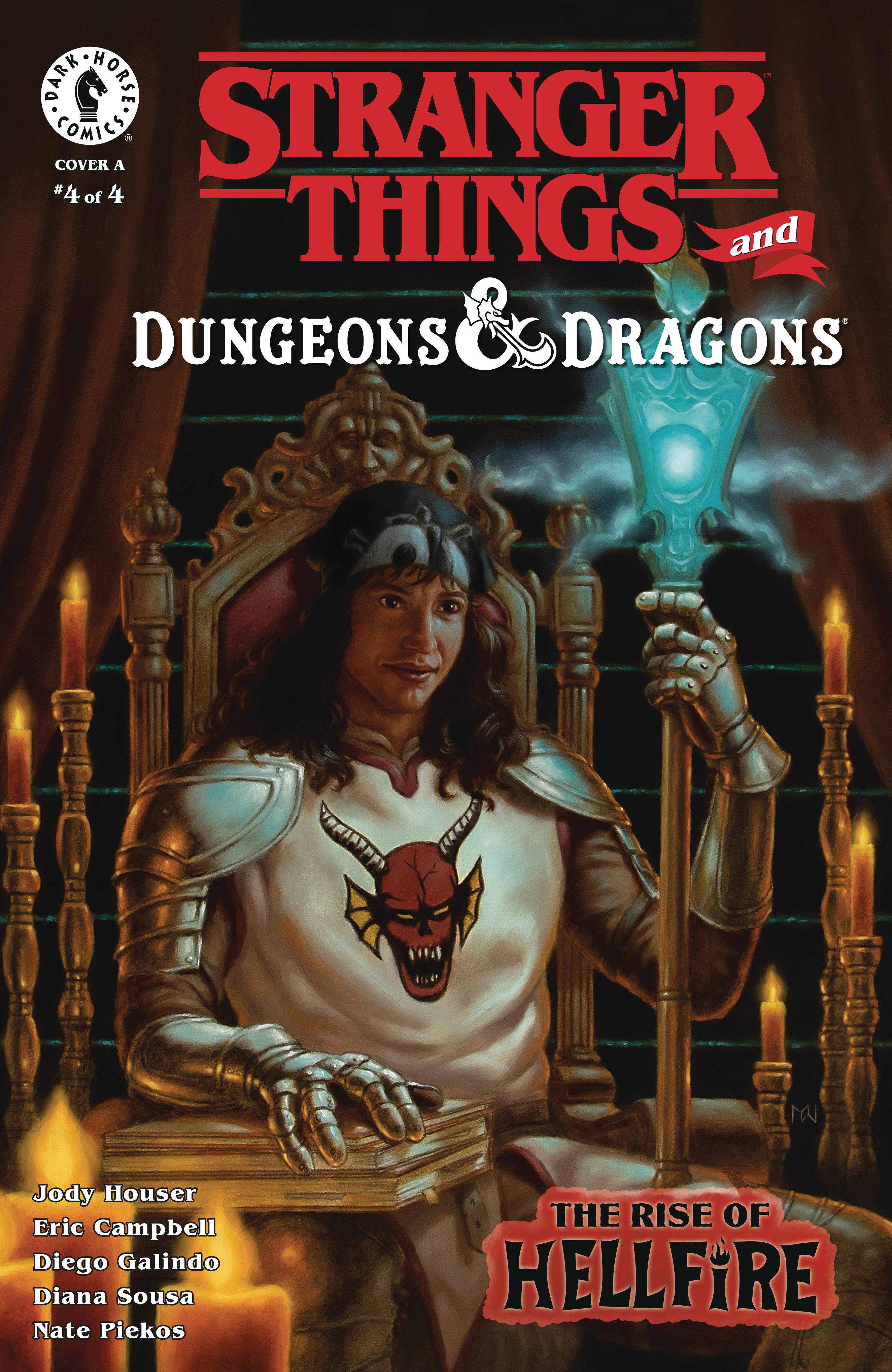Stranger Things and Dungeons & Dragons: The Rise of Hellfire #4 (Wohl ...
