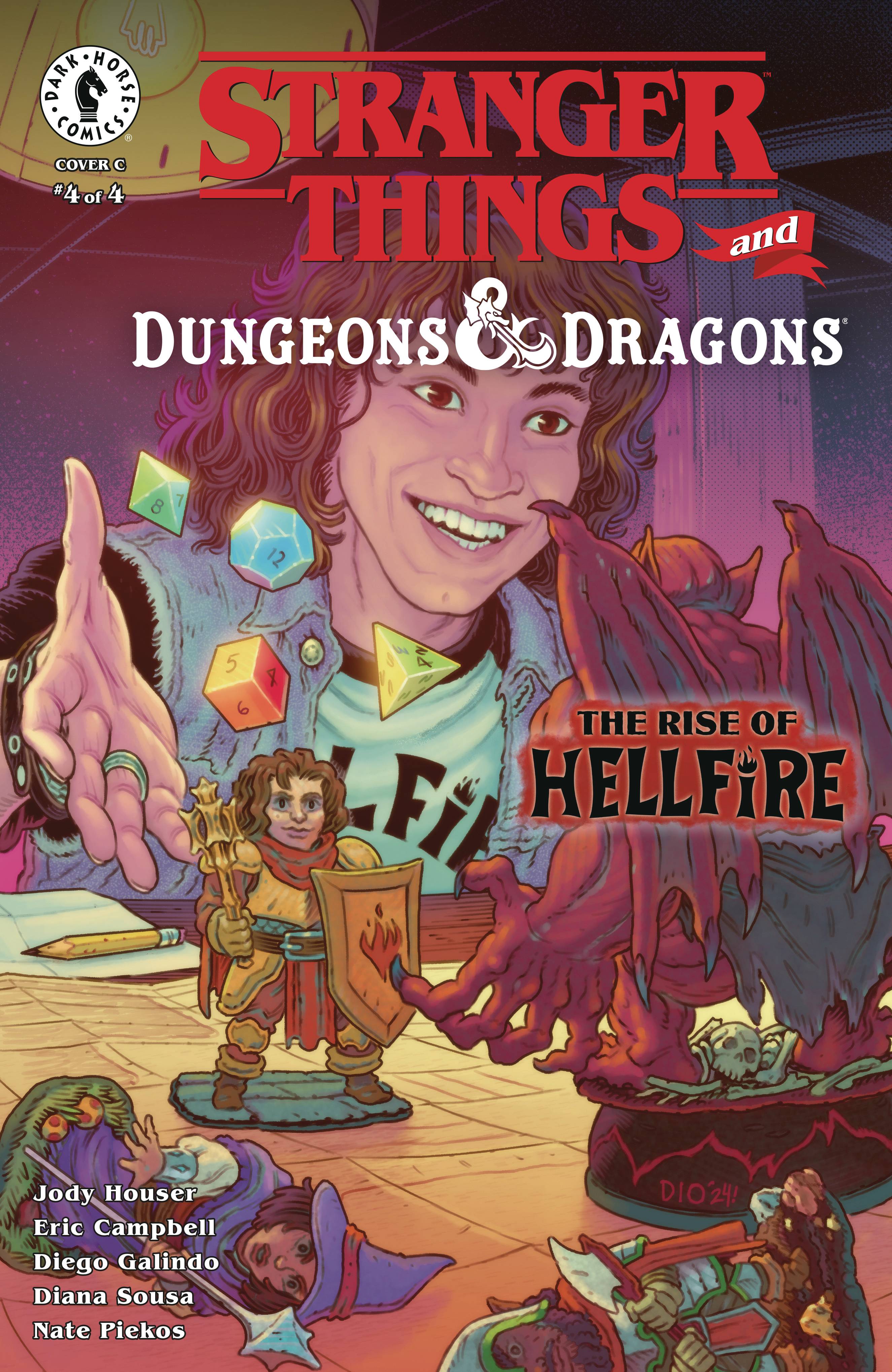 Stranger Things and Dungeons & Dragons: The Rise of Hellfire #4 ...