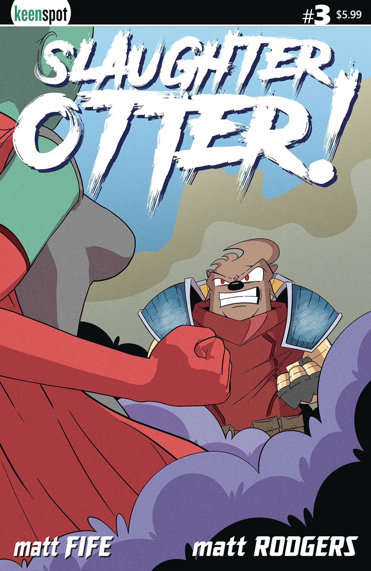 Slaughter Otter! #3 (Matt Rodgers Cover) | Fresh Comics