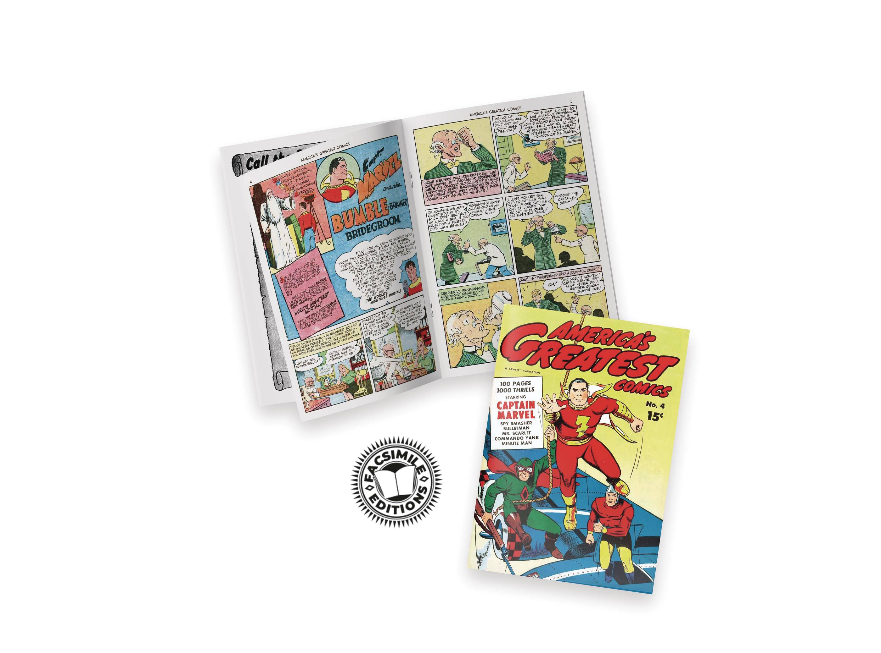 America's Greatest Comics #4 (Facsimile Edition) | Fresh Comics