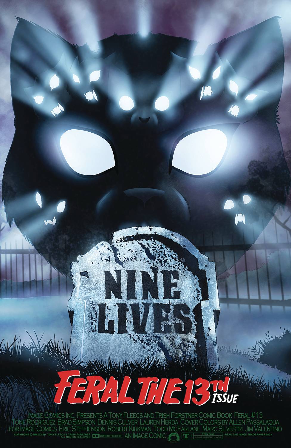 Feral #13 (Tony Fleecs & Allen Passalaqua Cover) | Fresh Comics