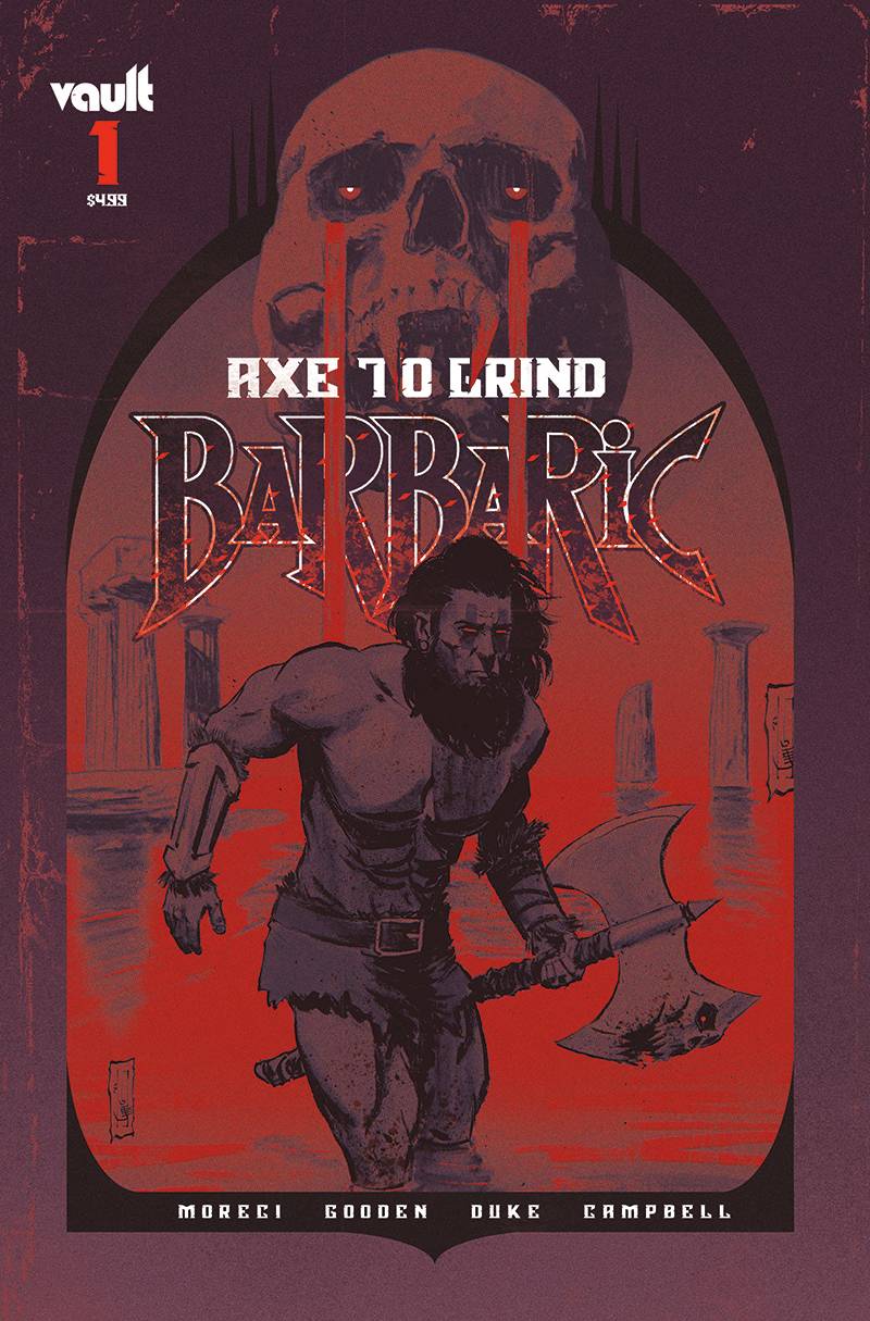 Barbaric Axe To Grind 1 75 Copy Cover Fresh Comics