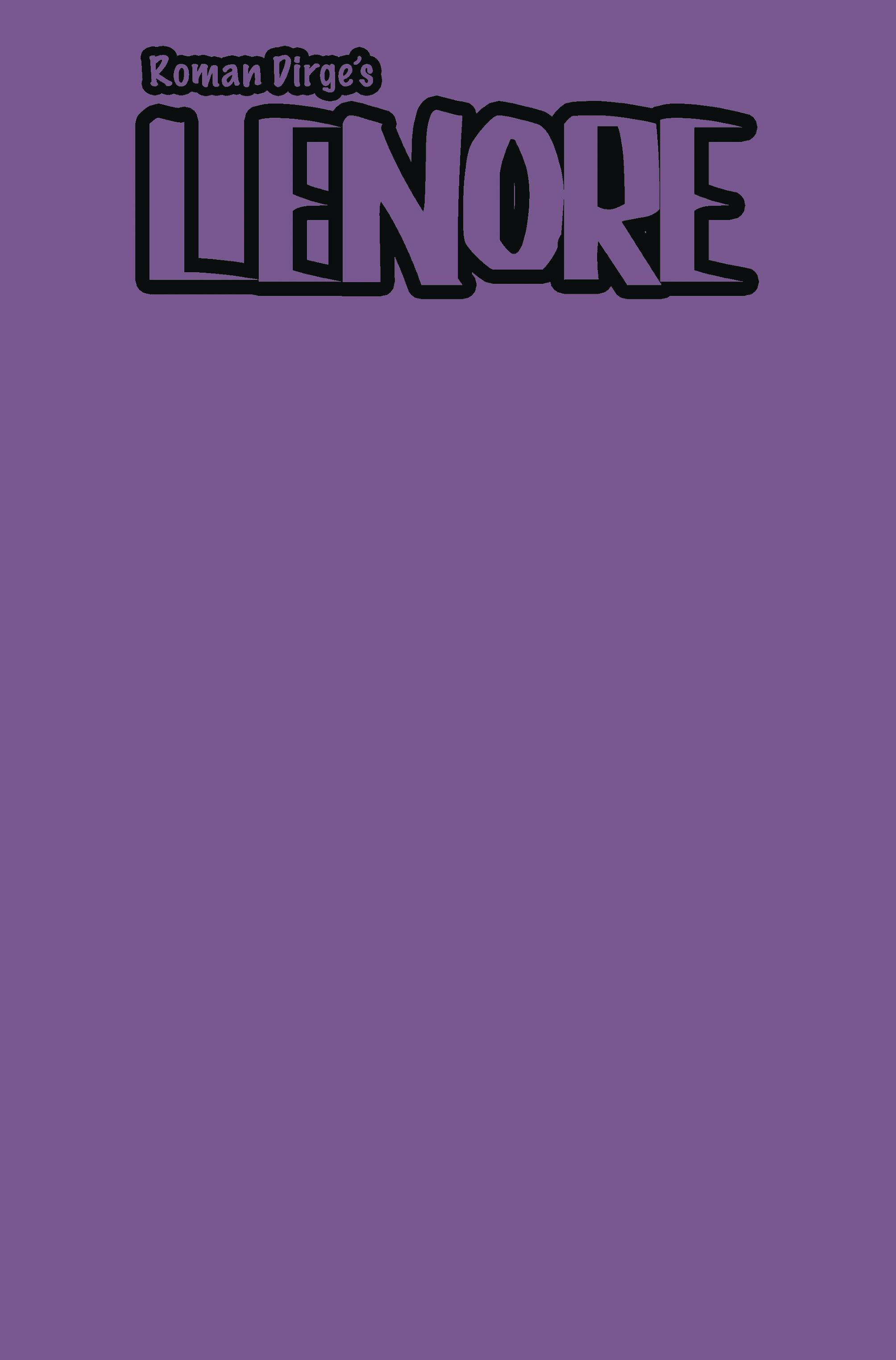 Lenore: The Time War #1 (Color Blank Sketch Cover) | Fresh Comics