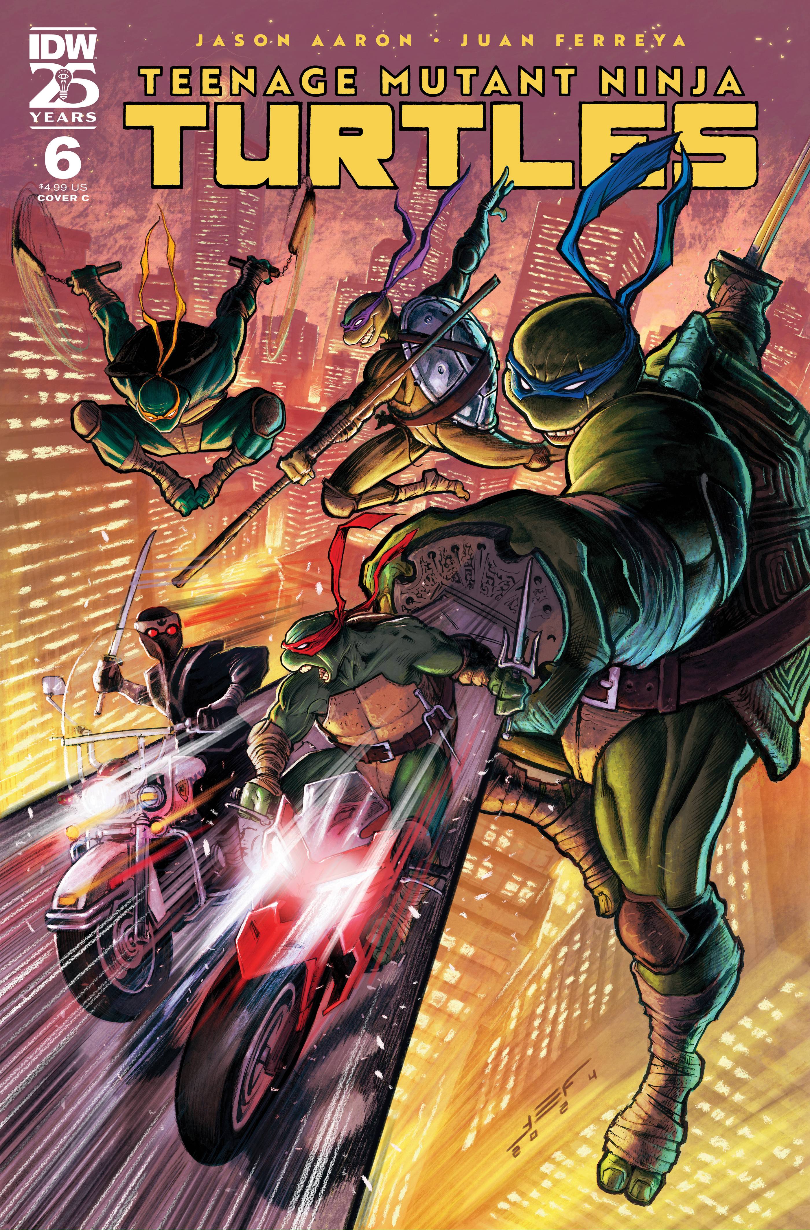 Teenage Mutant Ninja Turtles #6 (Ferreyra Cover) | Fresh Comics