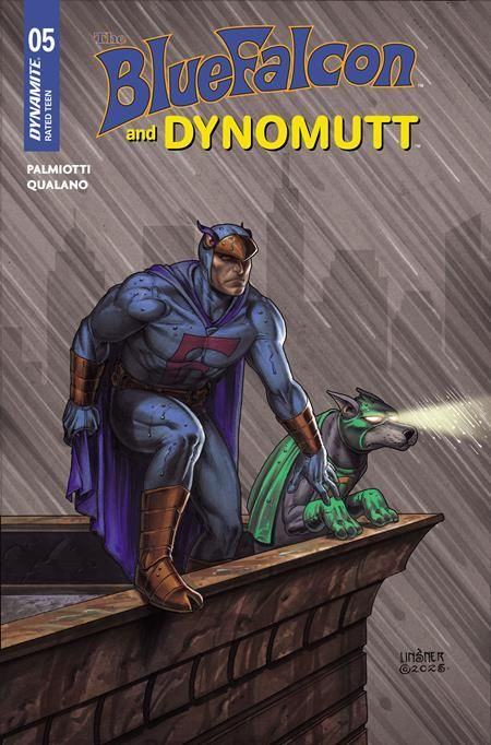 The Blue Falcon and Dynomutt #5 (Joseph Michael Linsner Cover) | Fresh ...