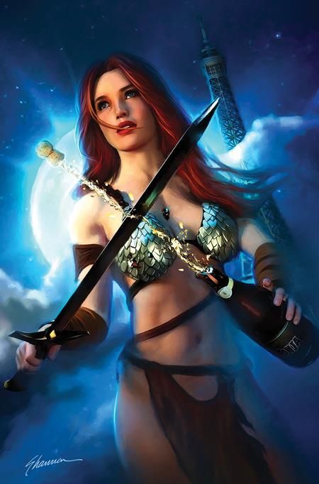 Red Sonja New Years Special 2025 1 1 15 Shannon Maer Virgin Cover