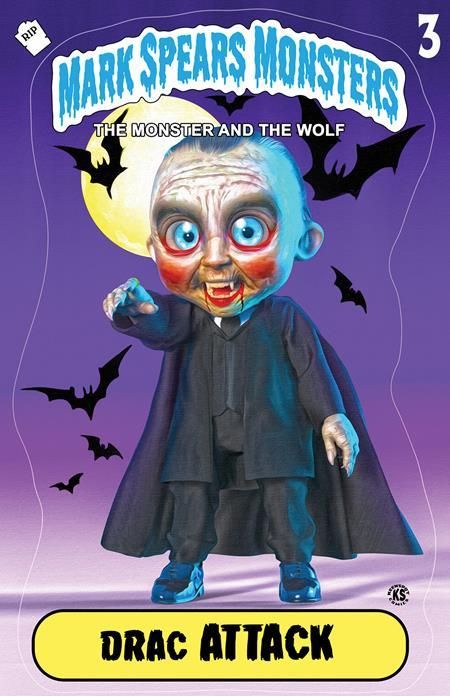 Monsters: The Monster & The Wolf #2 (1:25 Mark Spears Drac Attack Cover) | Fresh Comics