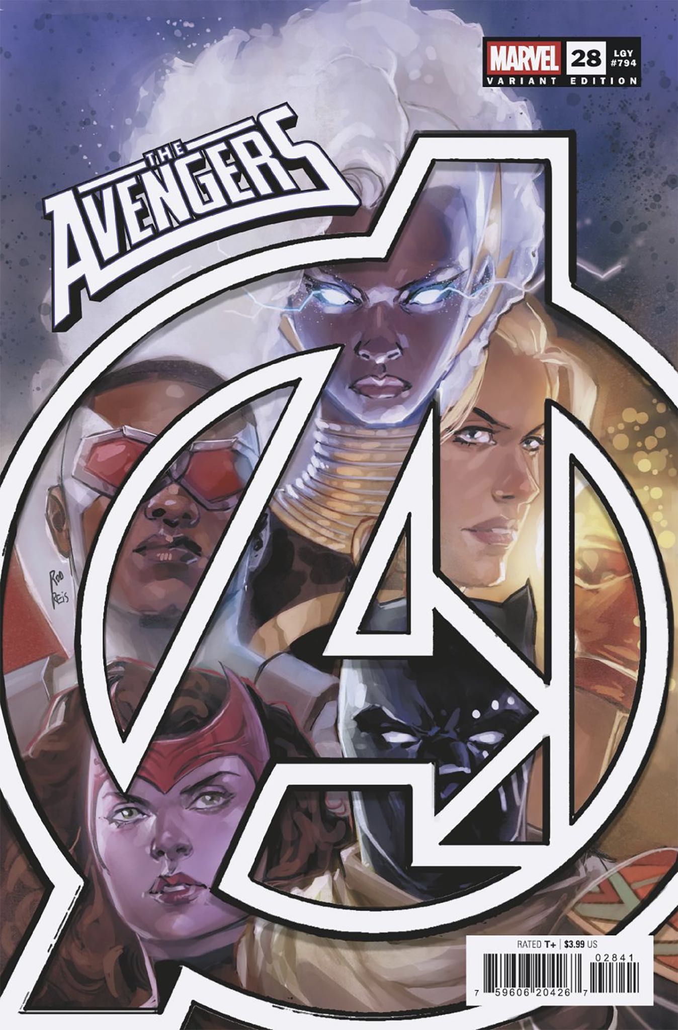 The Avengers #28 (Rod Reis Variant Cover) | Fresh Comics