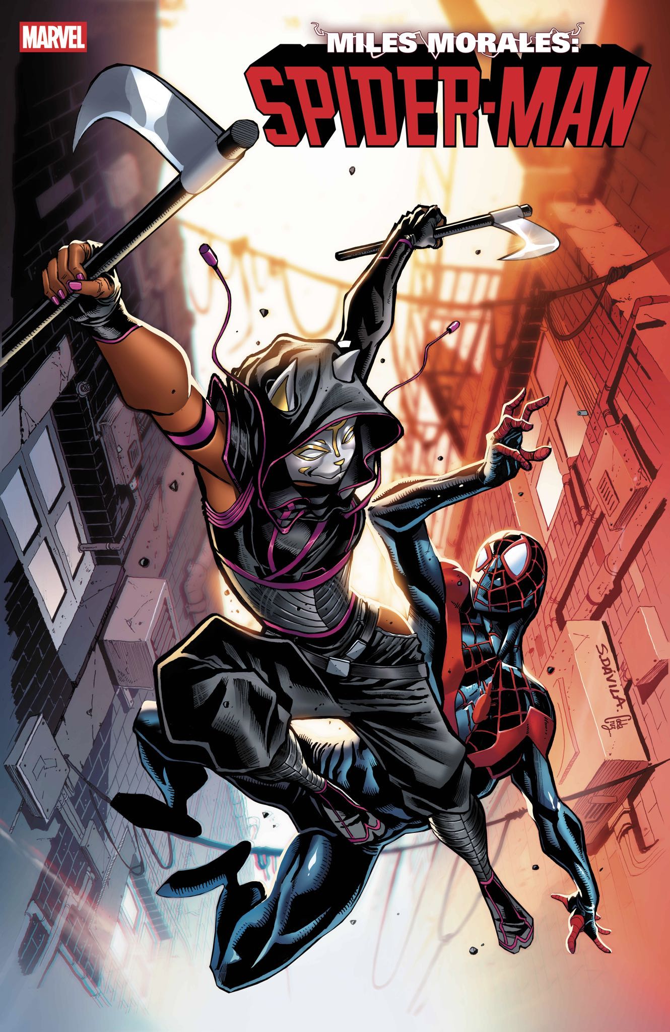 Miles Morales: Spider-Man #38 (Sergio Davila Cover) | Fresh Comics