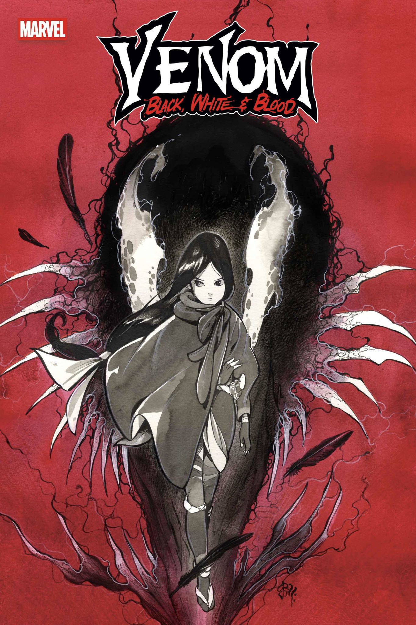 Venom: Black, White & Blood #1 (Peach Momoko Variant Cover) | Fresh Comics