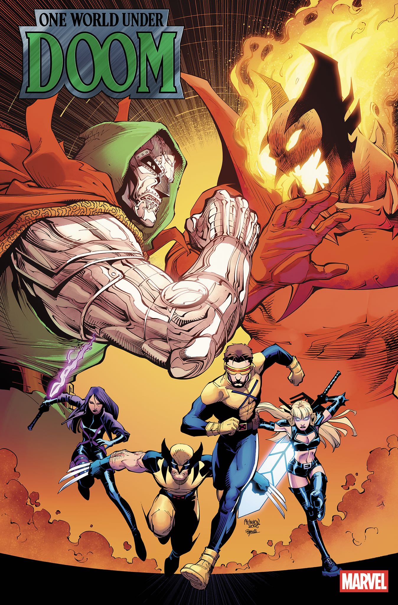 One World Under Doom #5 (Gleb Melnikov Variant Cover) | Fresh Comics
