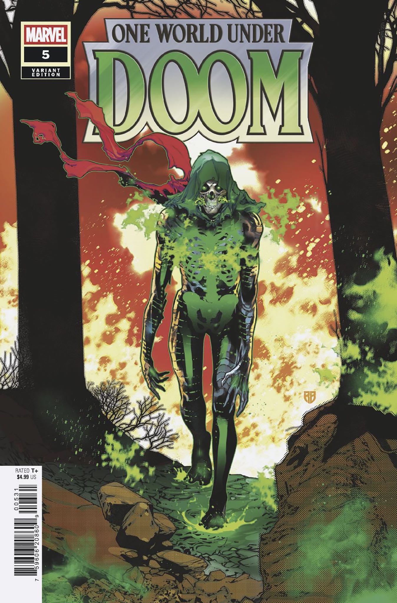 One World Under Doom #5 (R.B. Silva Variant Cover) | Fresh Comics