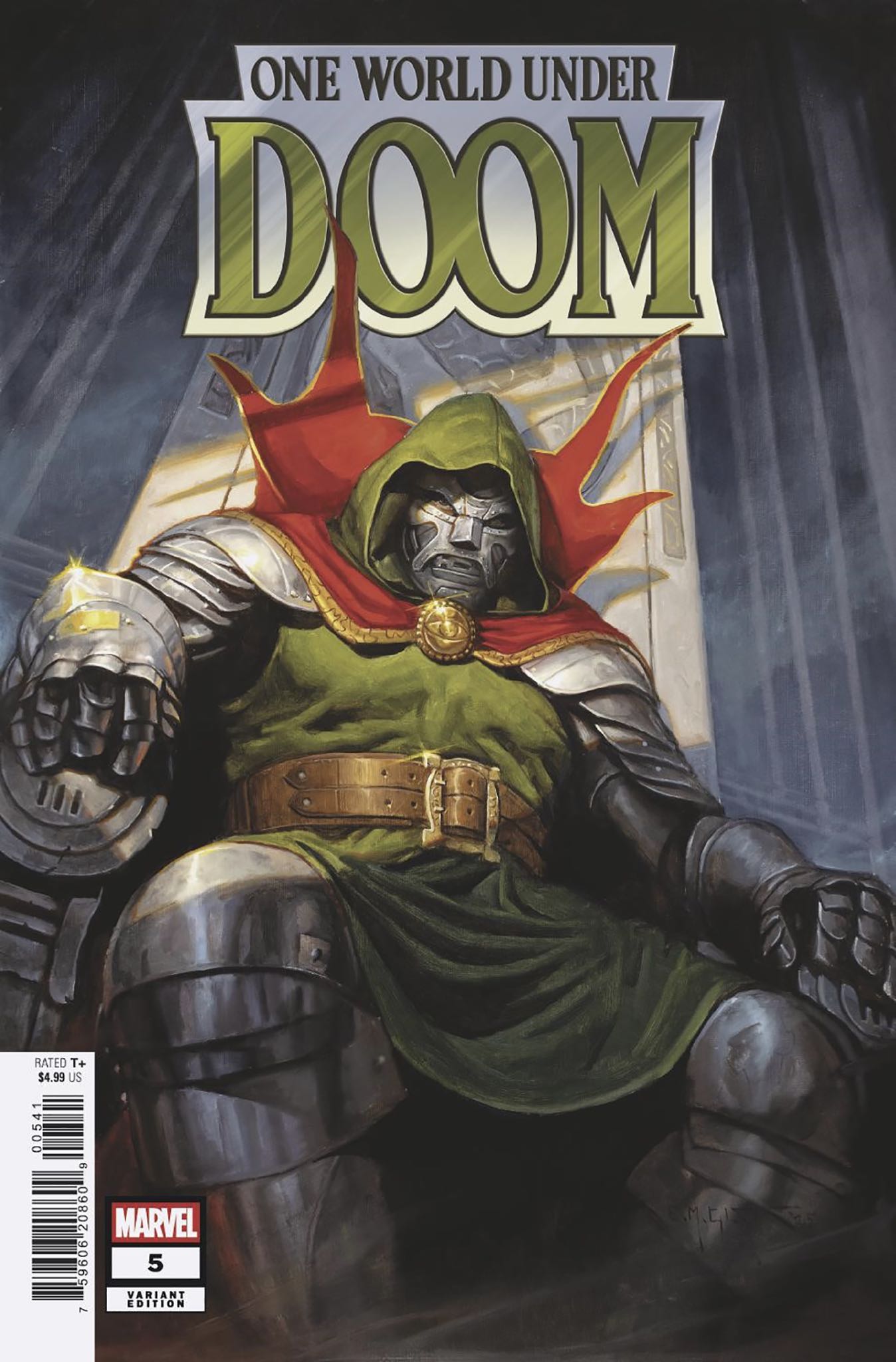 One World Under Doom #5 (E.M. Gist Variant Cover) | Fresh Comics