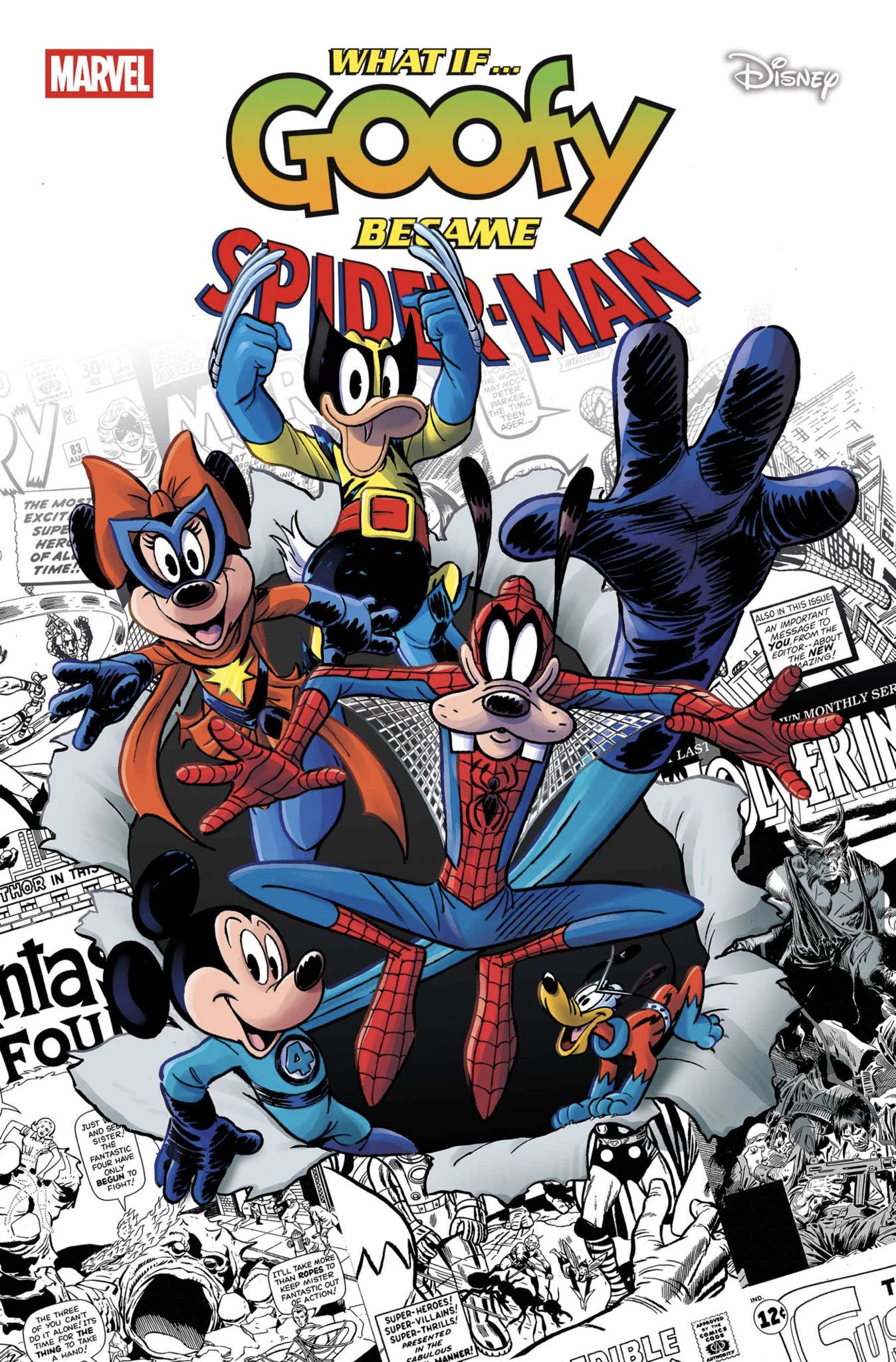 Marvel & Disney: What If...? Goofy Became Spider-Man #1 (Andrea Feccero ...