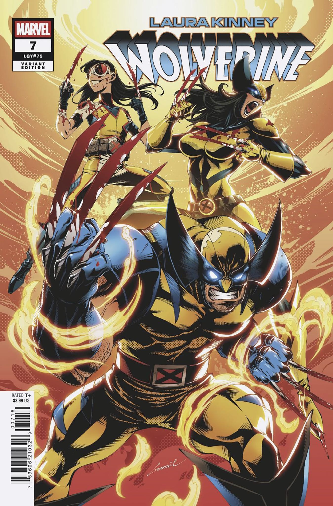 Laura Kinney: Wolverine #7 (Godtail Variant Cover) | Fresh Comics