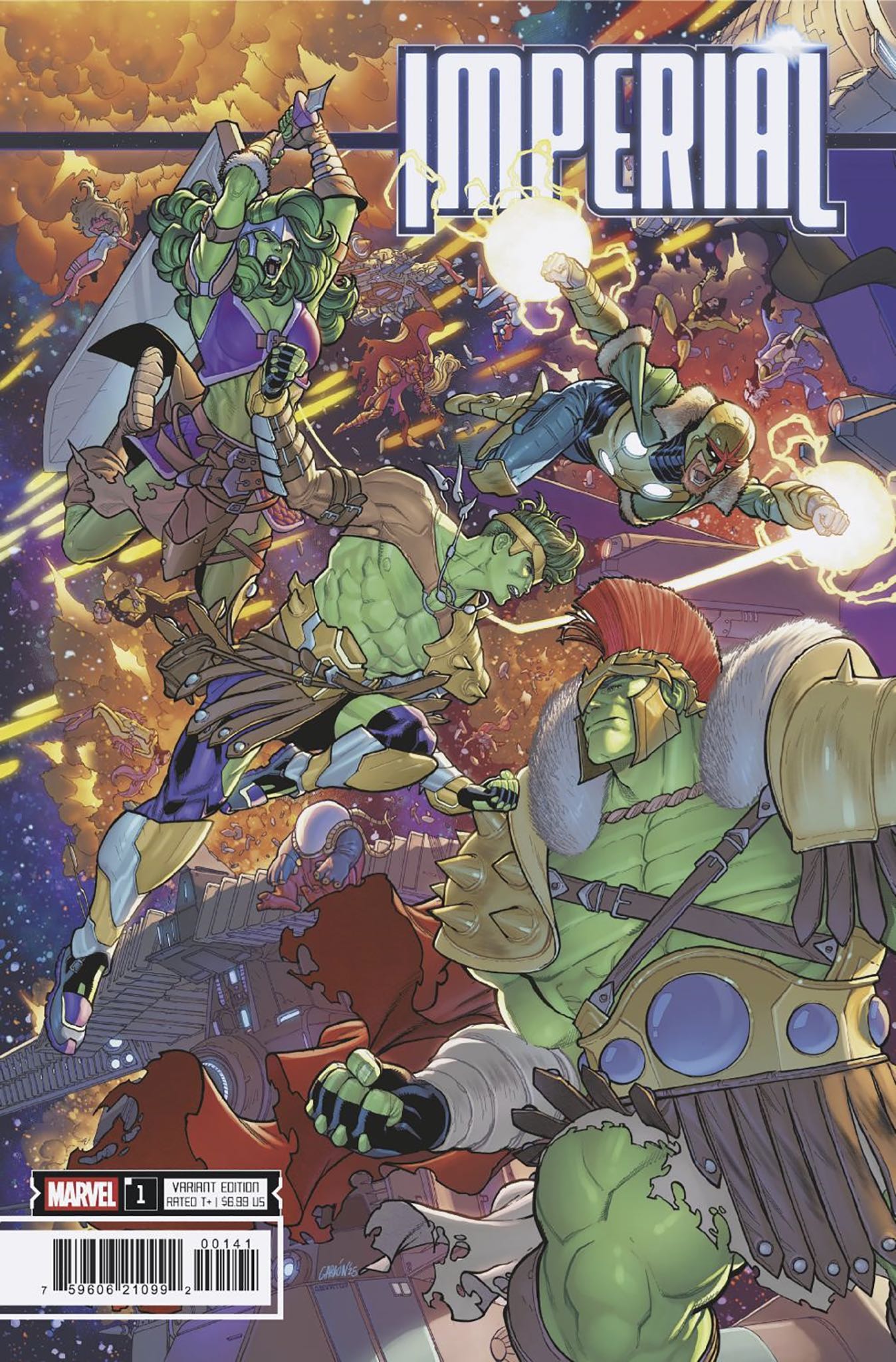 Imperial #1 (Javier Garron 4-Part Connecting Variant Cover) | Fresh Comics