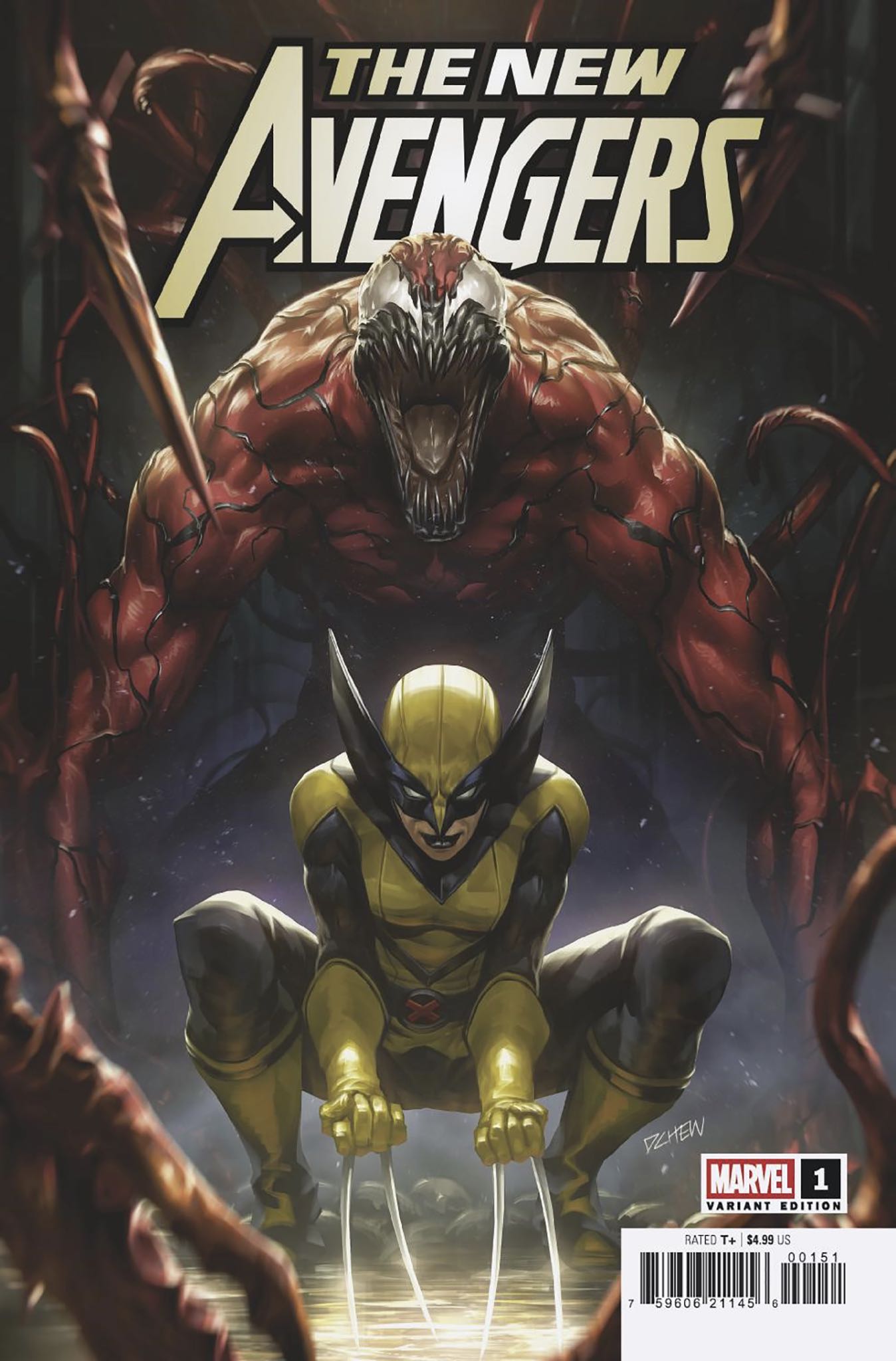 New Avengers #1 (Derrick Chew Carnage And Laura Kinney Wolverine ...