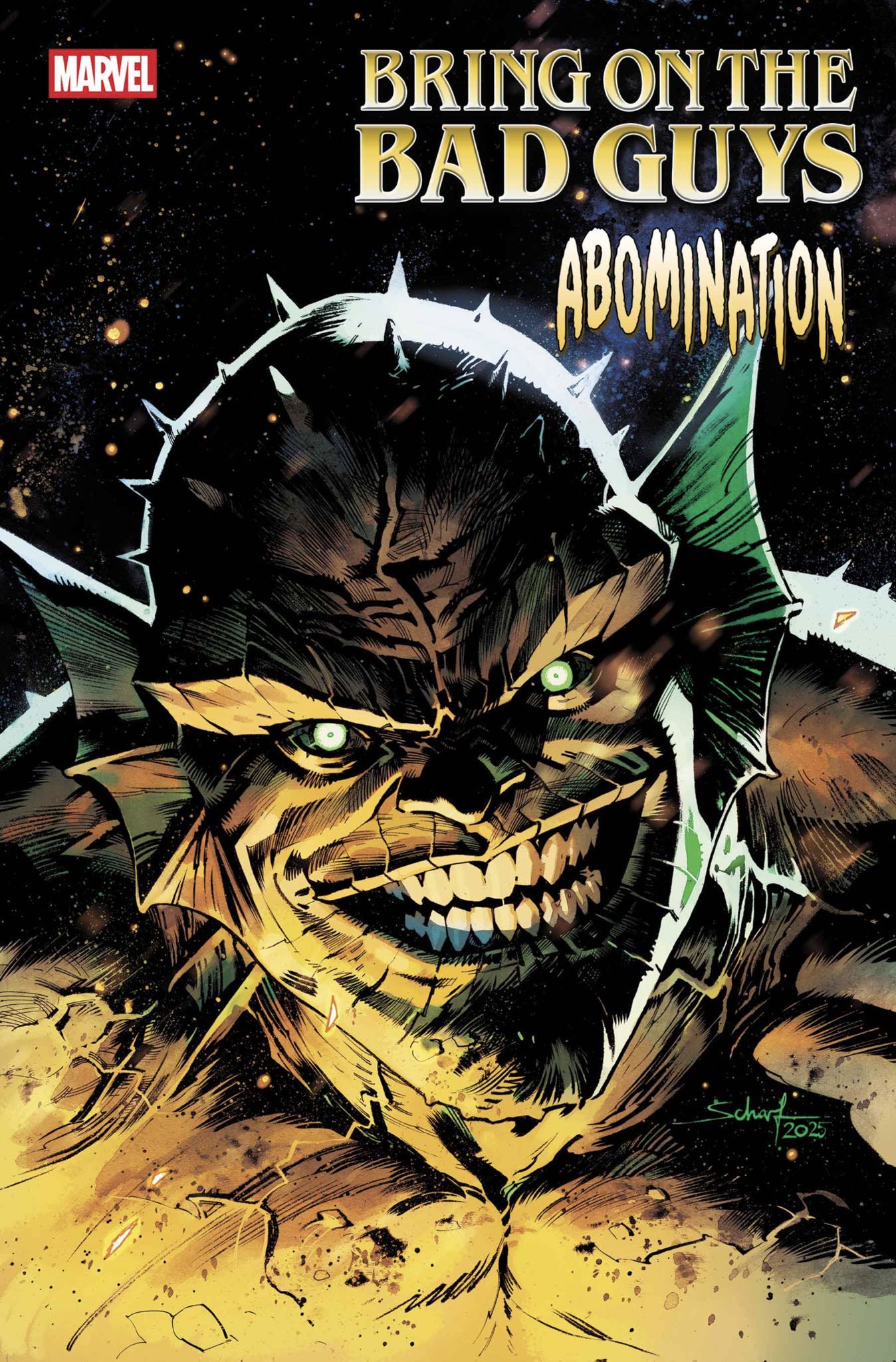 Bring on the Bad Guys: Abomination #1 (Jonas Scharf Variant Cover ...