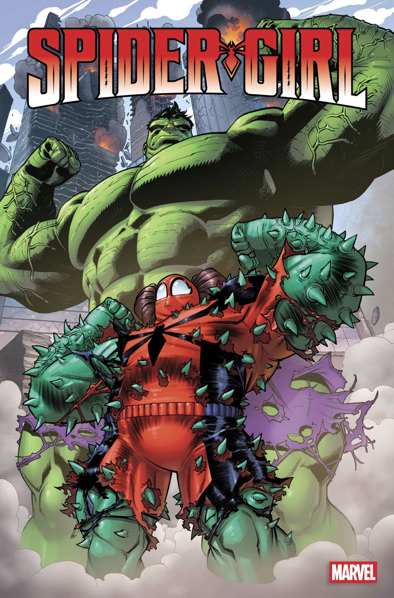 Spider-Girl #3 (Javier Garron Spider-Girl Funhouse Mirror Variant Cover ...