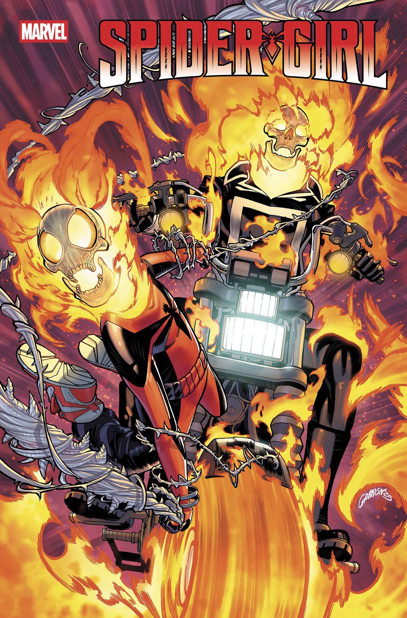 Spider-Girl #5 (Javier Garron Spider-Girl Funhouse Mirror Variant Cover ...
