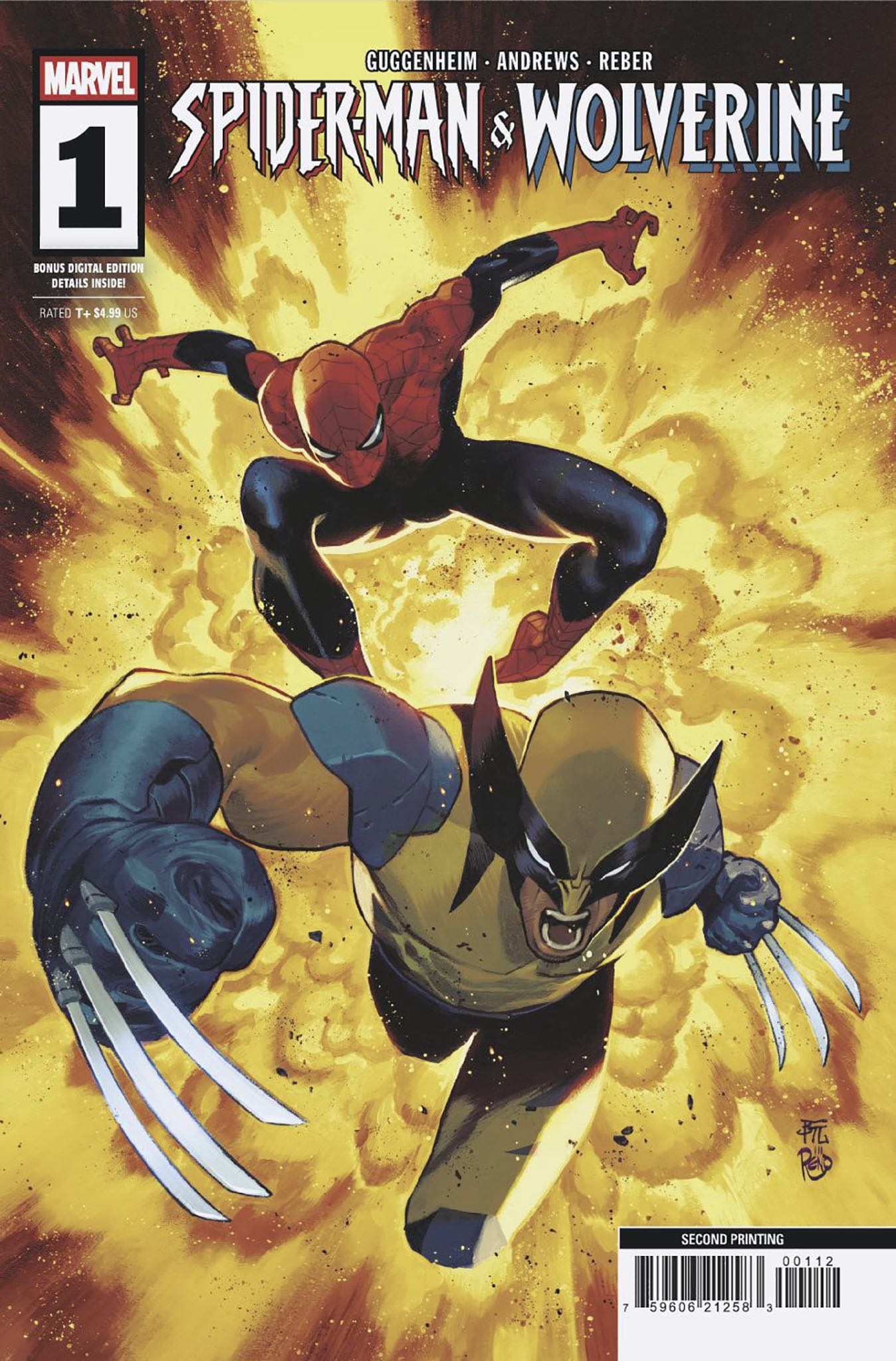 Spider-Man & Wolverine #1 (Dike Ruan 2nd Printing) | Fresh Comics