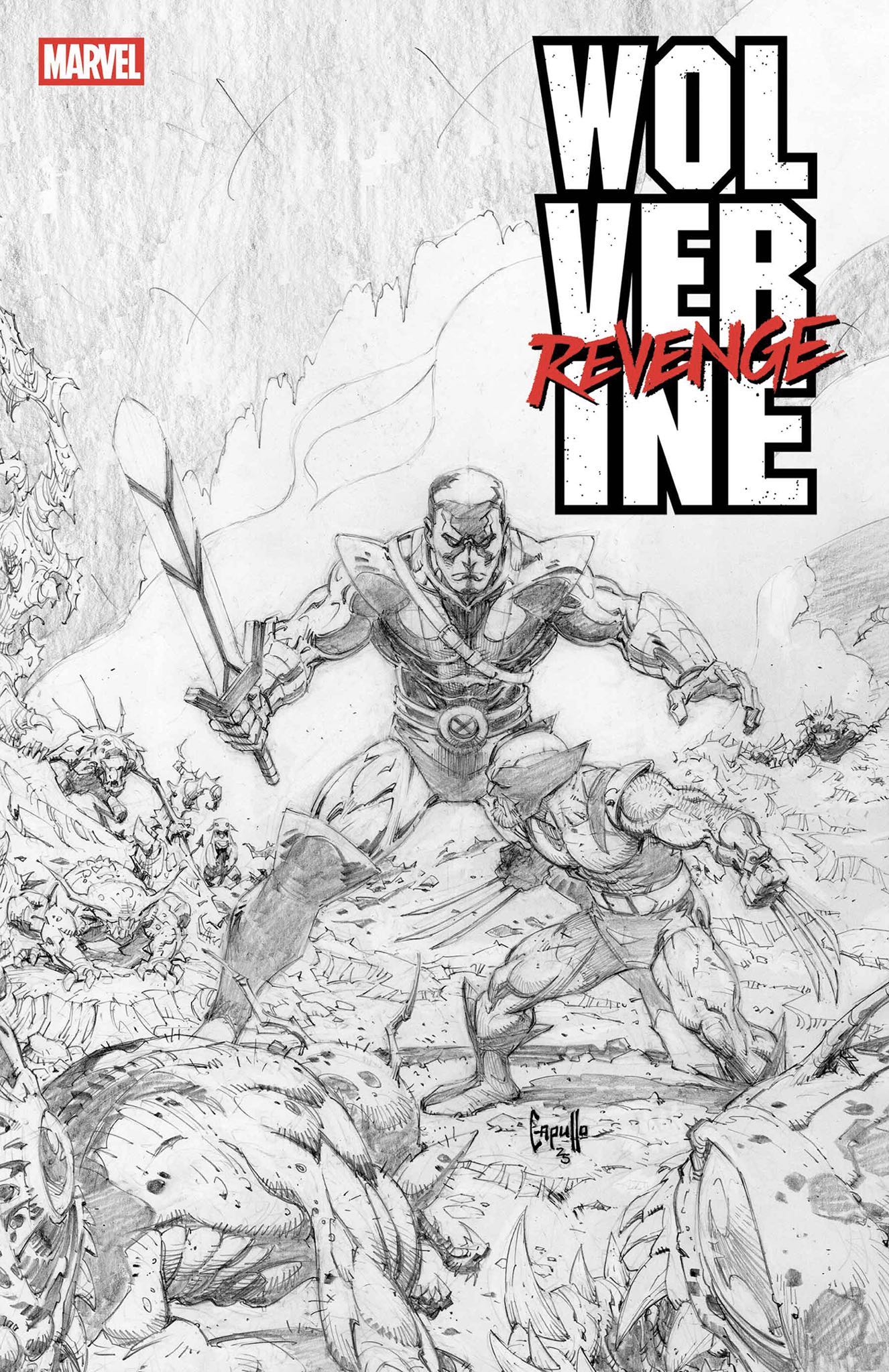 Wolverine: Revenge - Red Band: Raw #5 (Black & White Edition Polybagged ...