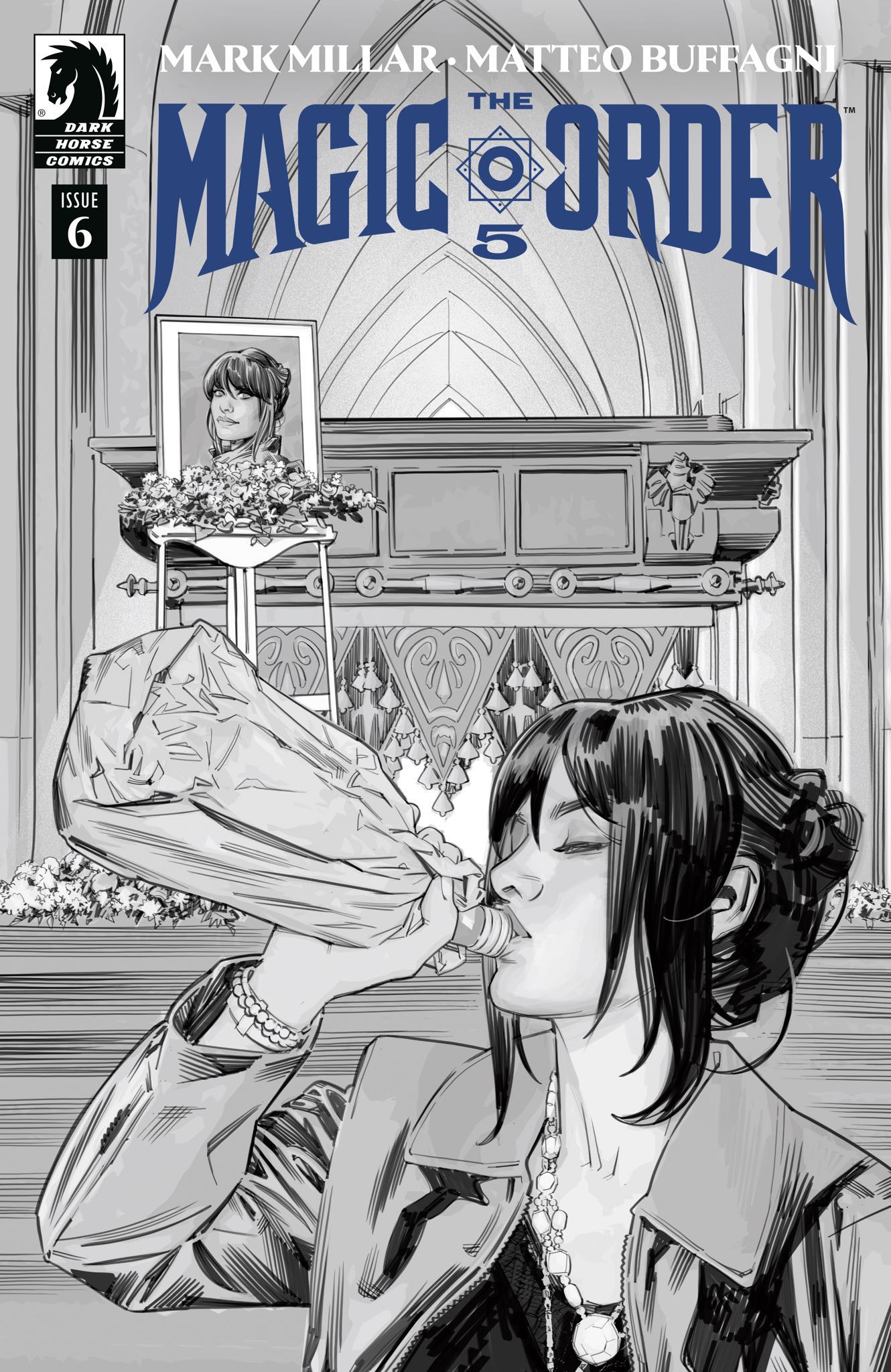 The Magic Order 5 #6 (B&W Matteo Buffagni Cover) | Fresh Comics