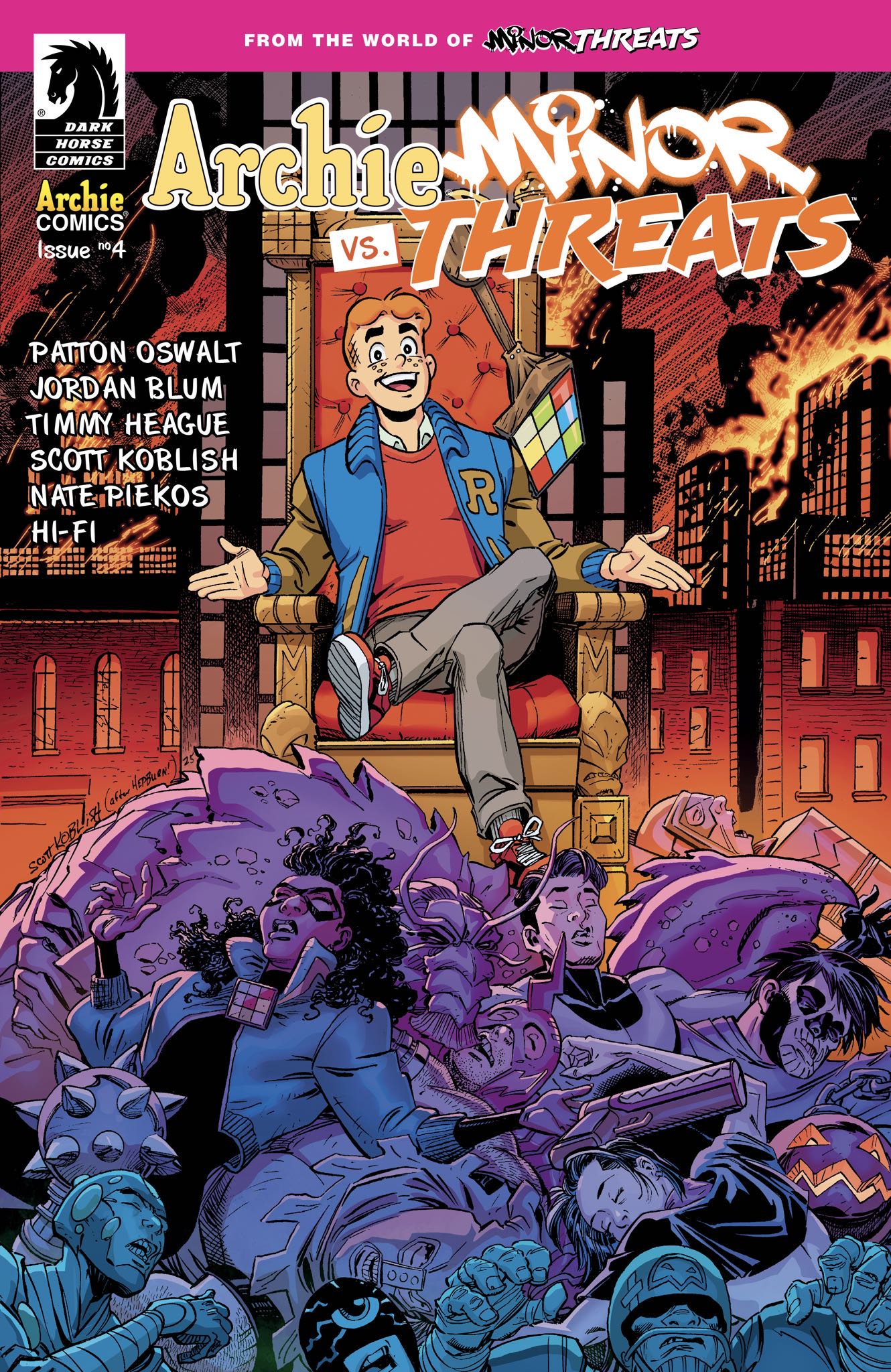 Archie vs. Minor Threats #4 (Scott Koblish Cover) | Fresh Comics