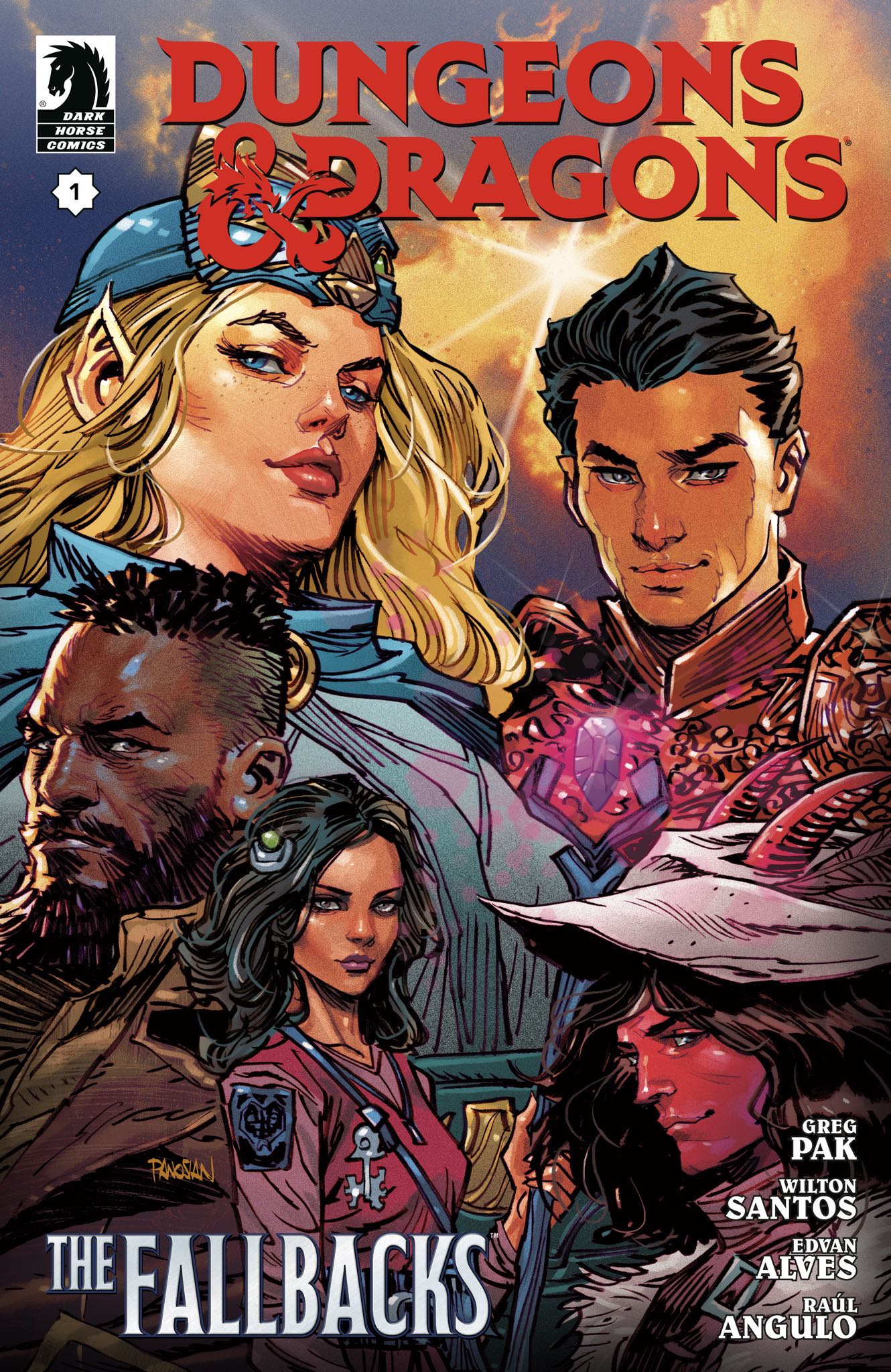 Dungeons & Dragons: The Fallbacks #1 (Dan Panosian Cover) | Fresh Comics
