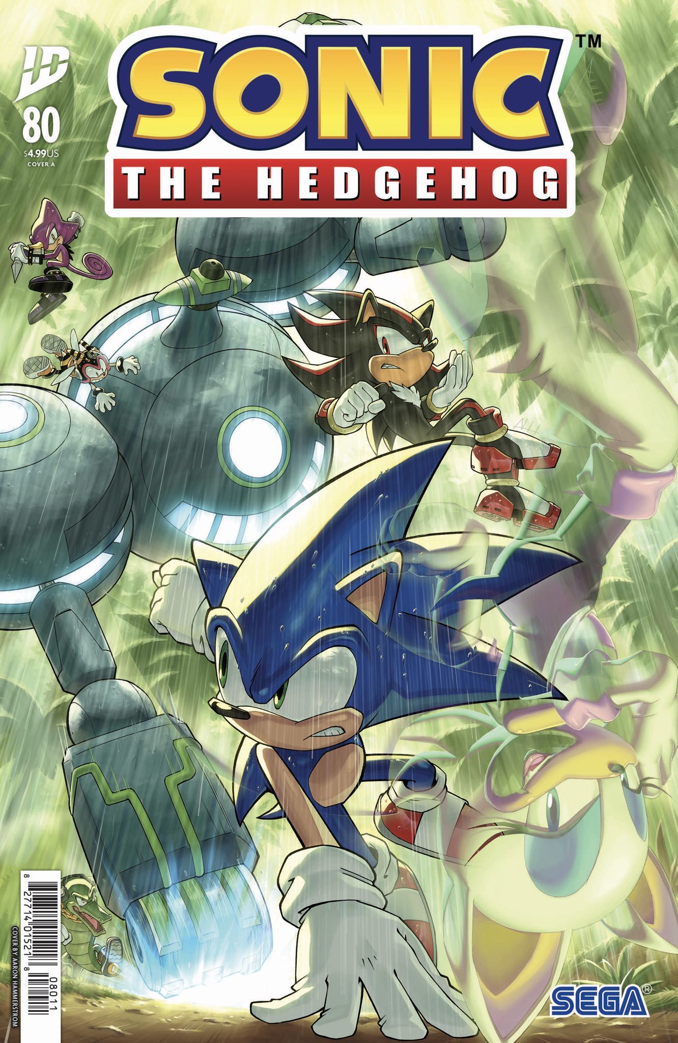 Sonic the Hedgehog #80 (Hammerstrom Cover) | Fresh Comics