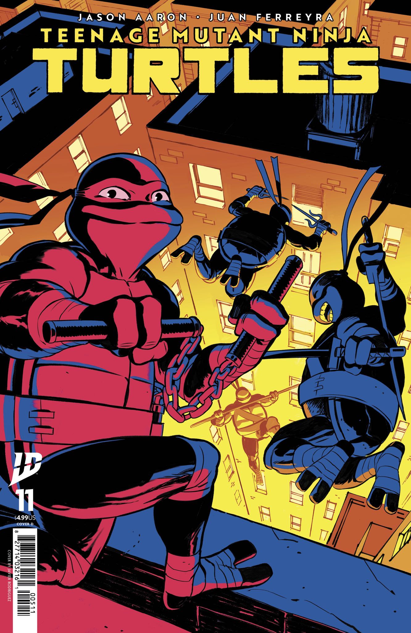 Teenage Mutant Ninja Turtles #11 (Variant Rodríguez Cover) | Fresh Comics