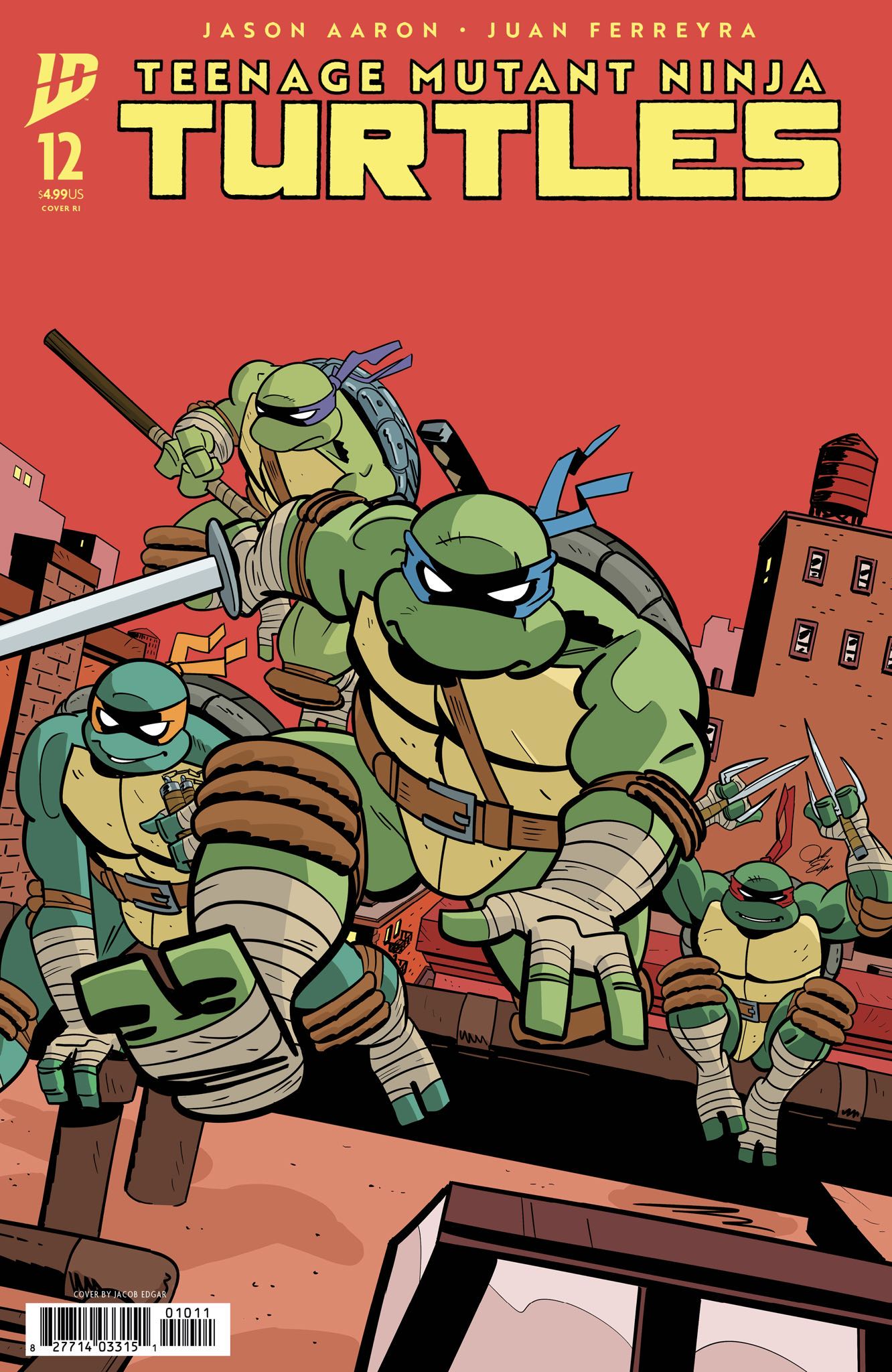 Teenage Mutant Ninja Turtles #12 (Variant Edgar Cover) | Fresh Comics
