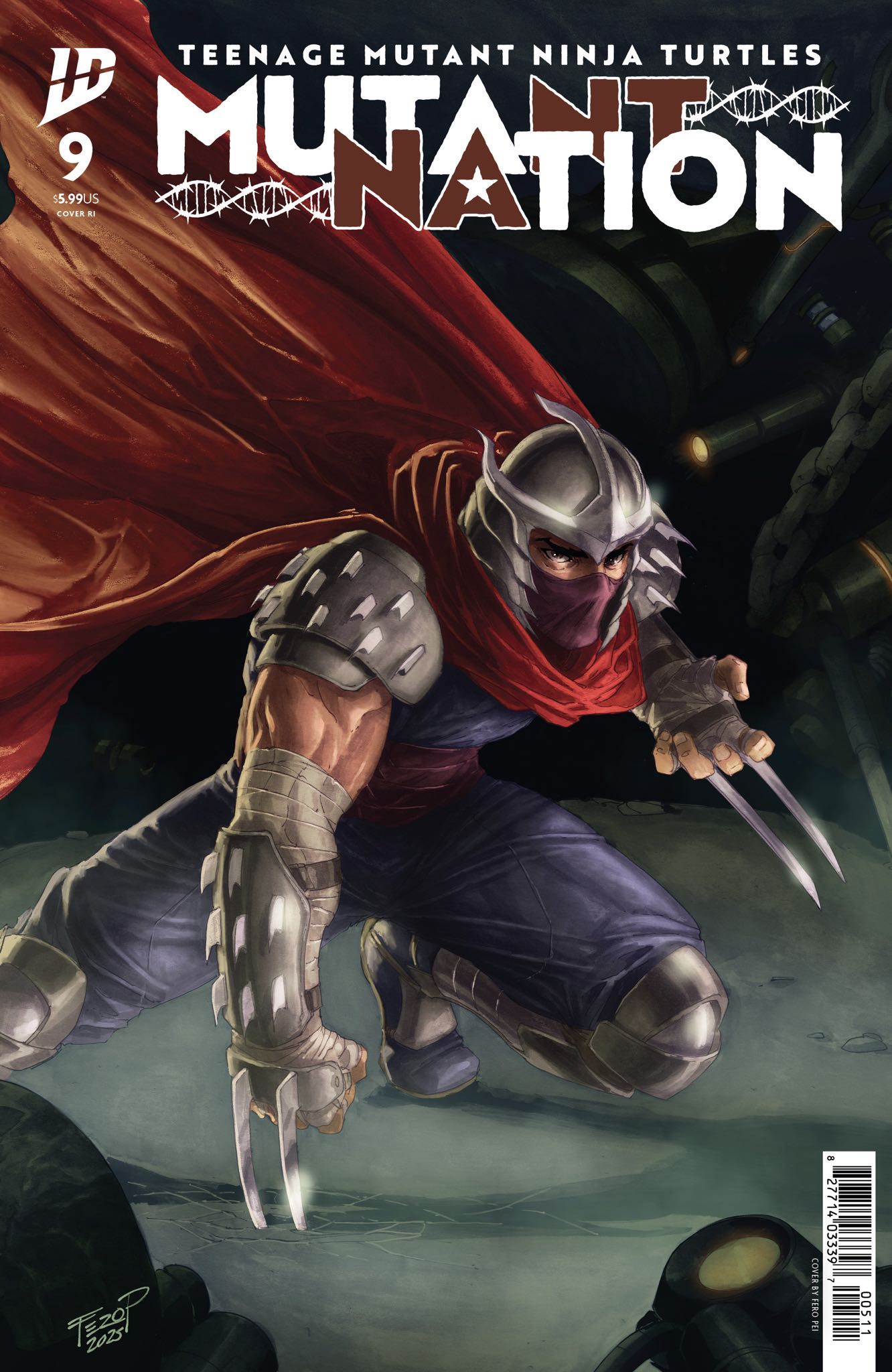 Teenage Mutant Ninja Turtles: Mutant Nation #9 (Variant Pe Cover ...