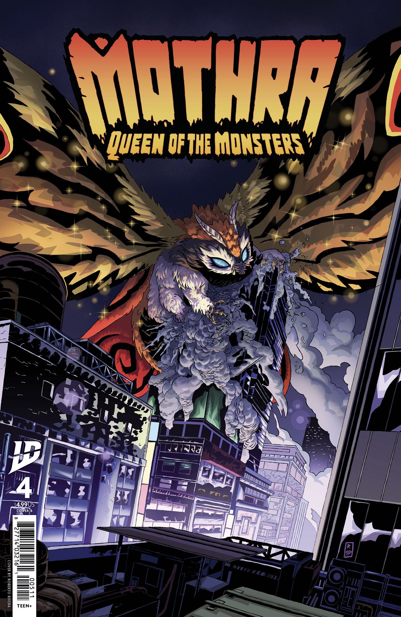 Mothra: Queen of the Monsters #4 (Variant Rivera Cover) | Fresh Comics
