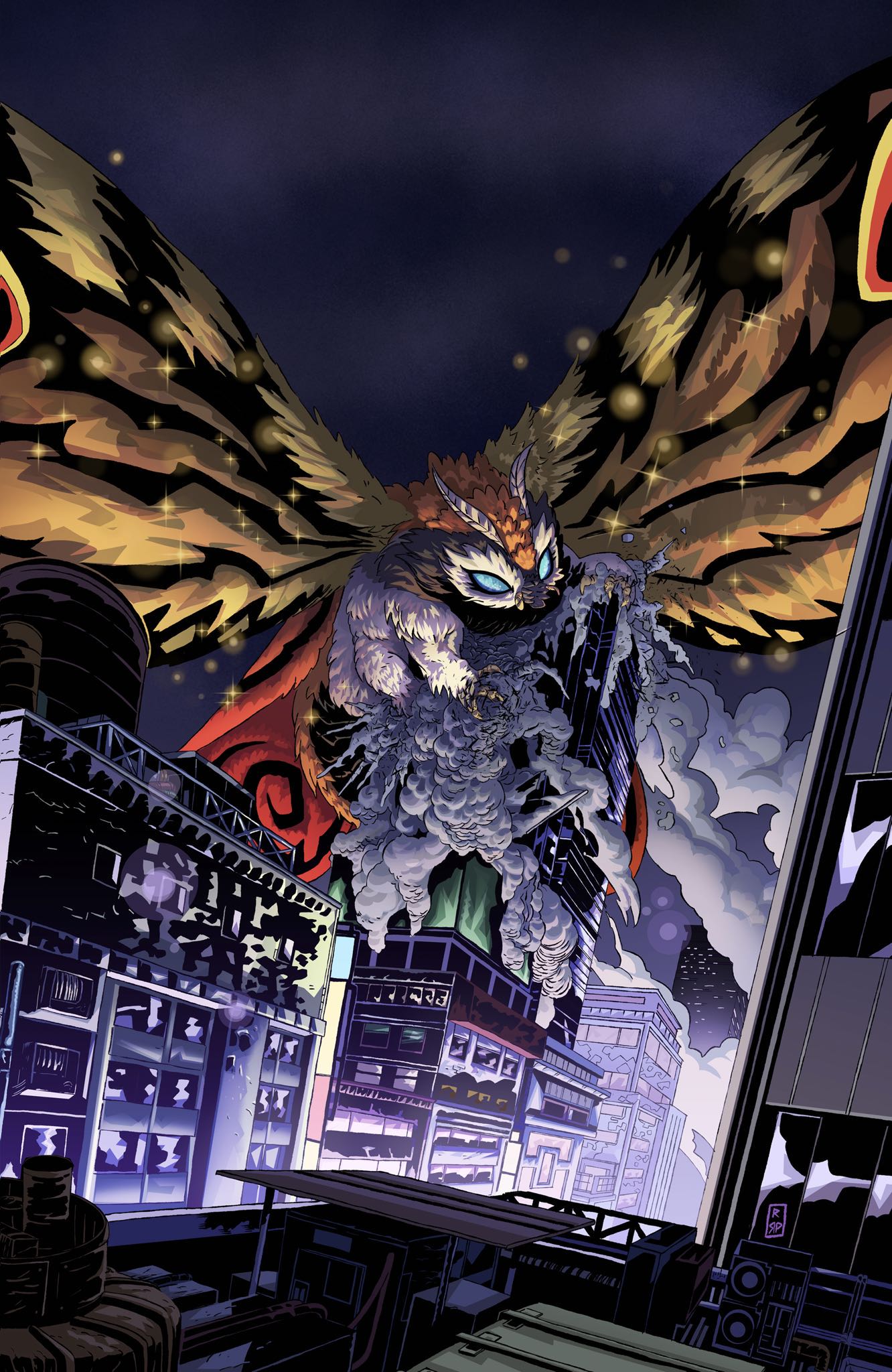 Mothra: Queen of the Monsters #4 (Variant Rivera Cover) | Fresh Comics