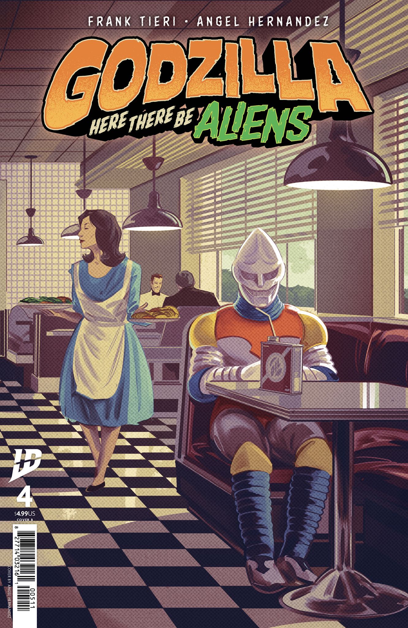 Godzilla: Here There be Aliens #4 (Hernandez Cover) | Fresh Comics