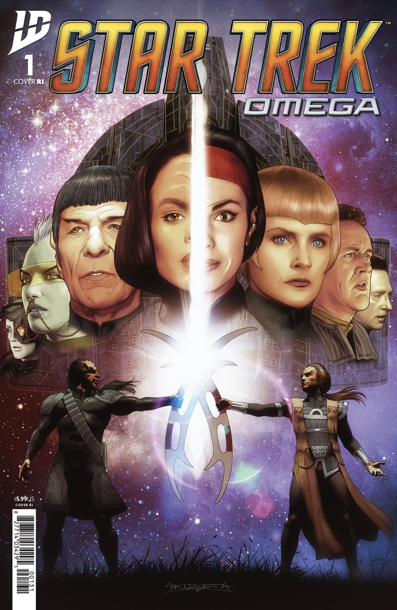 Star Trek: Omega (Variant Unzueta Cover) | Fresh Comics