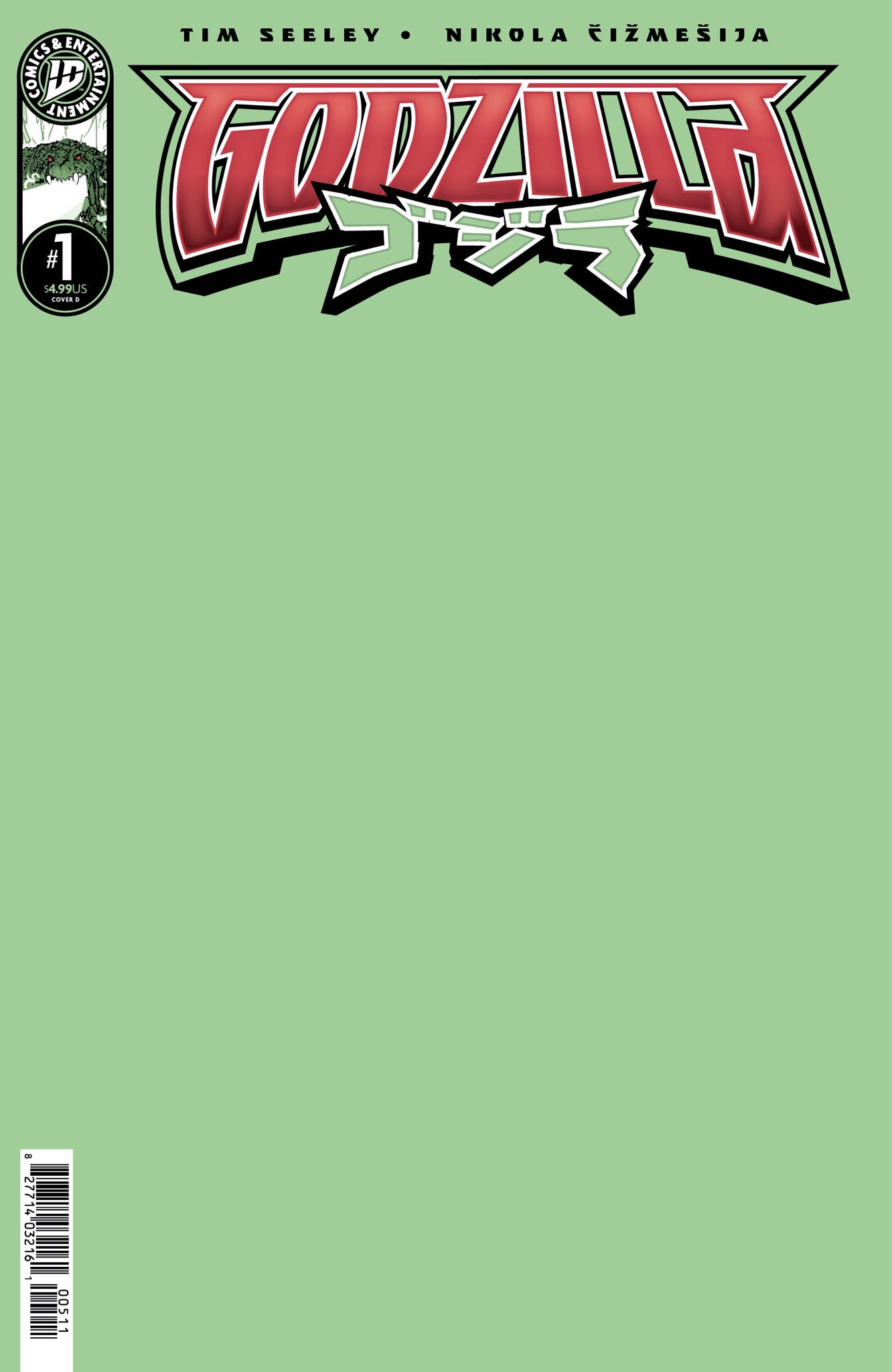 Godzilla #1 (Sketch Variant Cover) | Fresh Comics