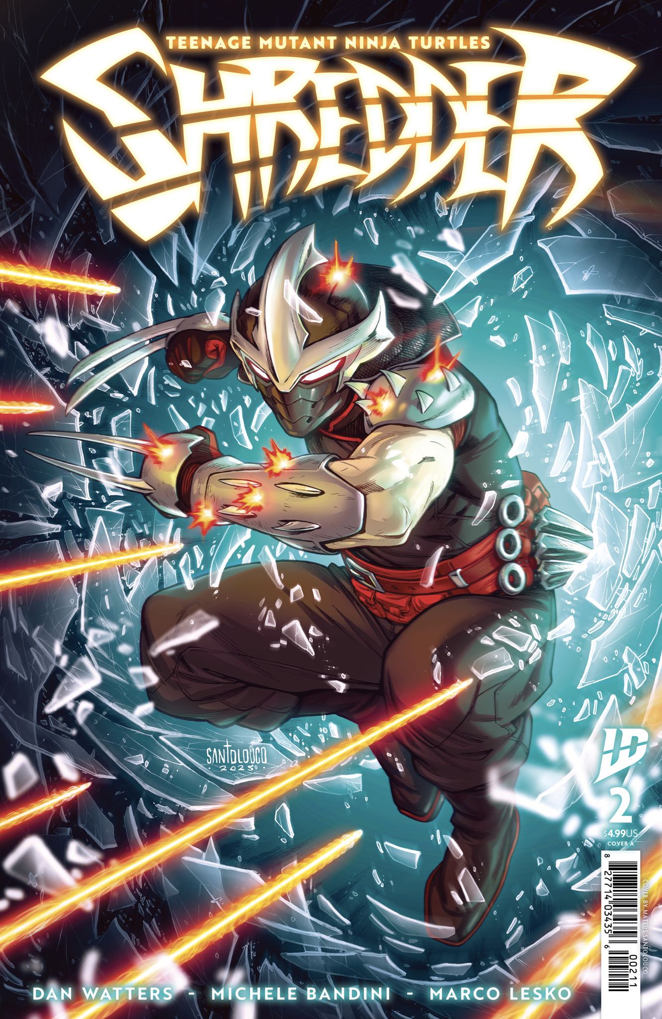 Teenage Mutant Ninja Turtles: Shredder #2 (Santolouco Cover) | Fresh Comics