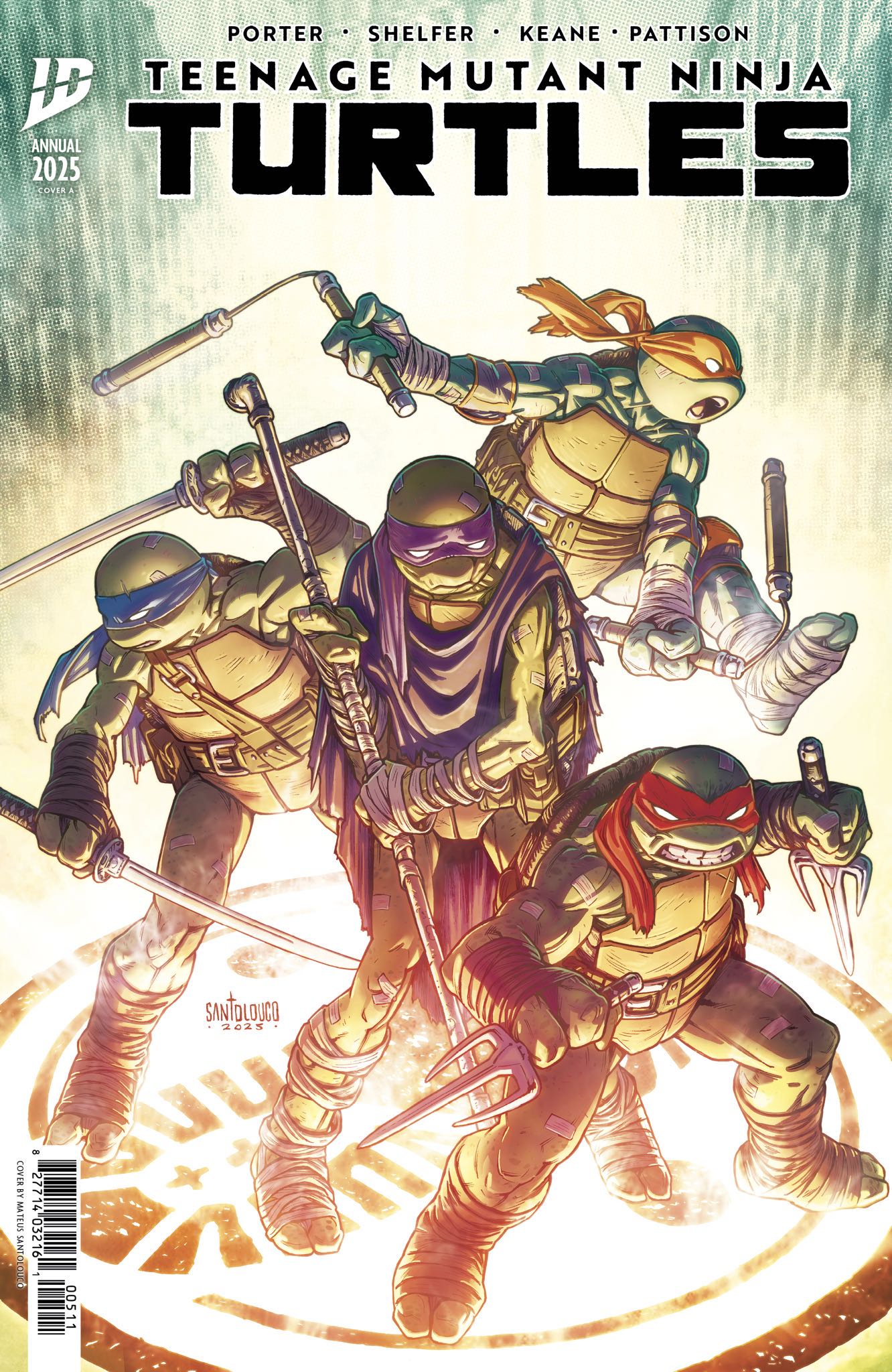 Teenage Mutant Ninja Turtles Annual 2025 (Santolouco Cover) | Fresh Comics