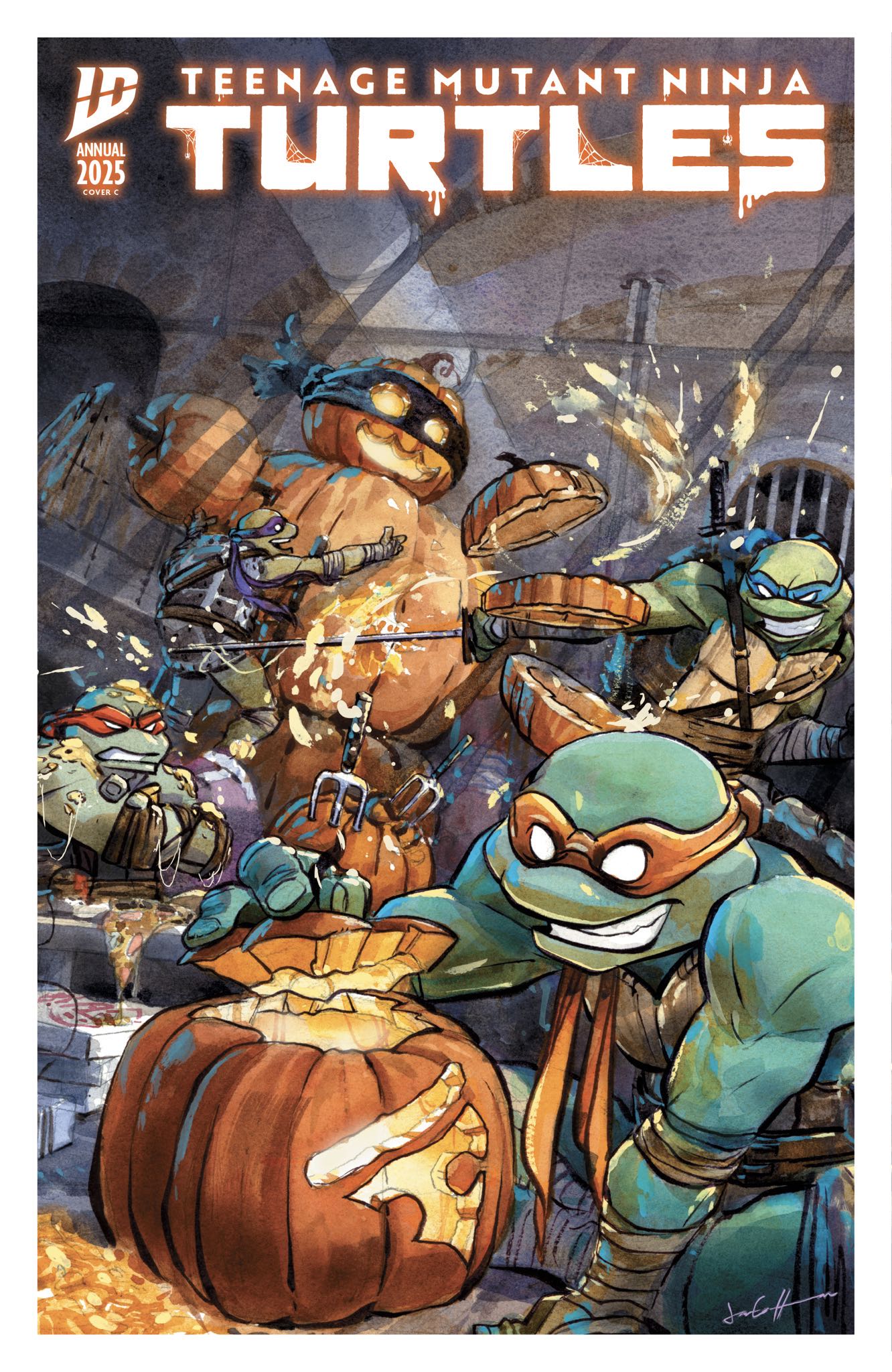 Teenage Mutant Ninja Turtles Annual 2025 (Cullum Holiday Variant Cover ...