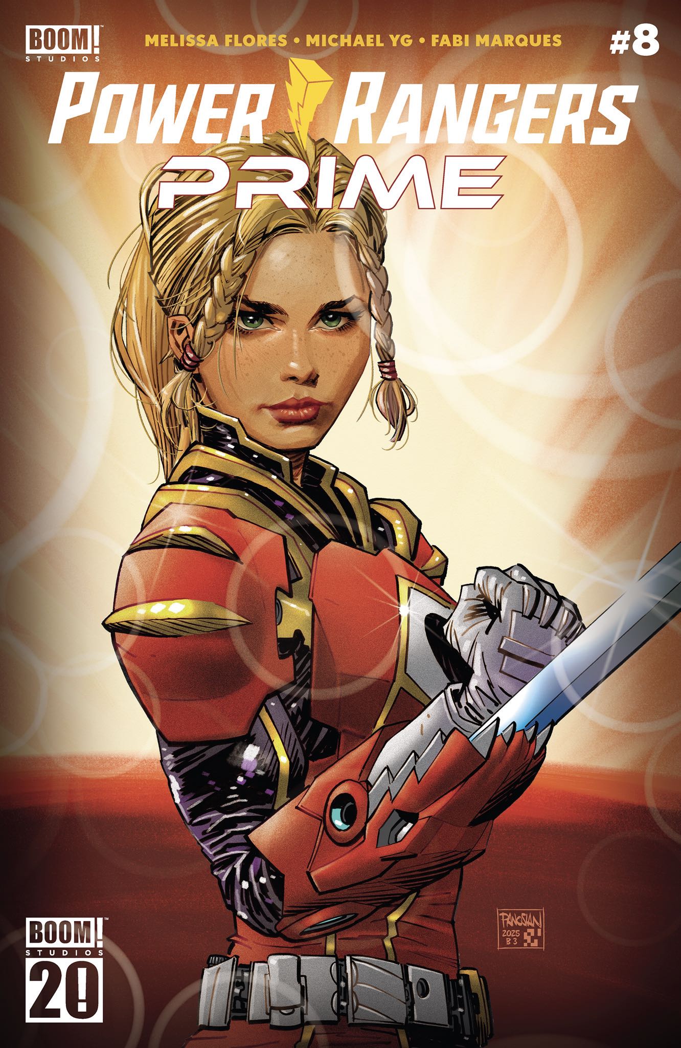 Power Rangers Prime #8 (BOOM 20th Anniversary Variant Panosian Cover ...