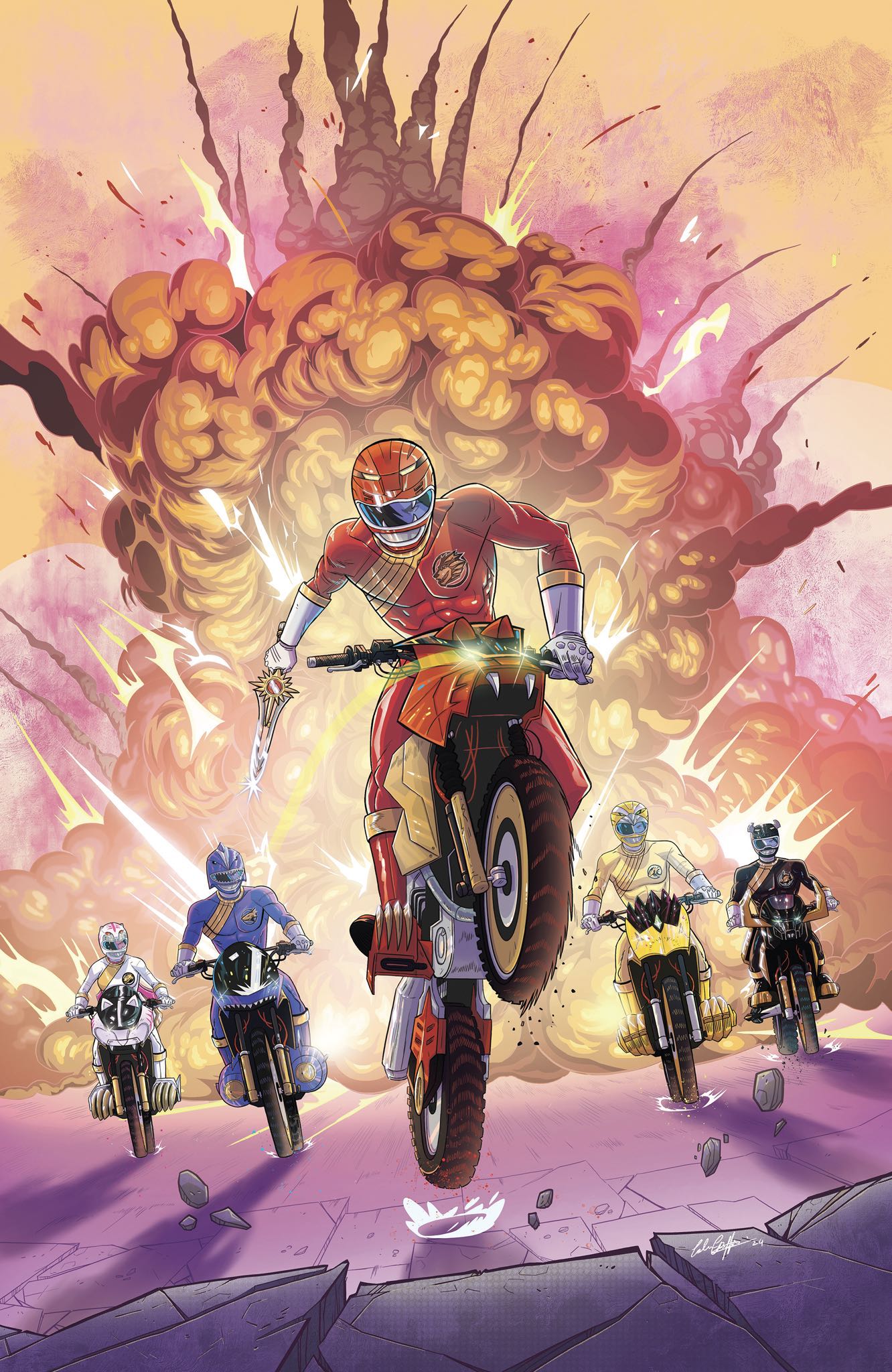 Power Rangers Prime #8 (1:10 Griffin Cover) | Fresh Comics