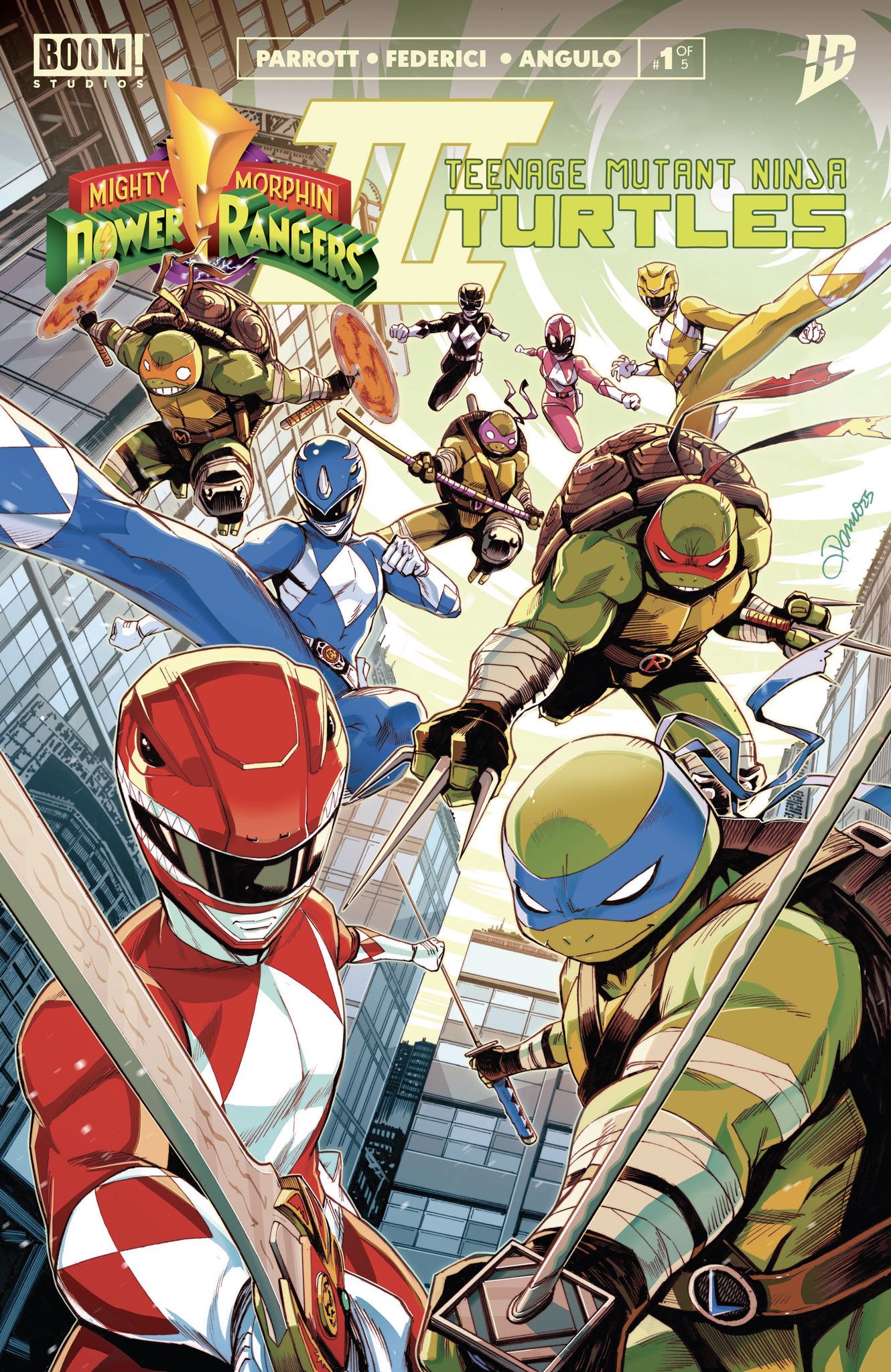 Mighty Morphin Power Rangers / Teenage Mutant Ninja Turtles III #1 ...