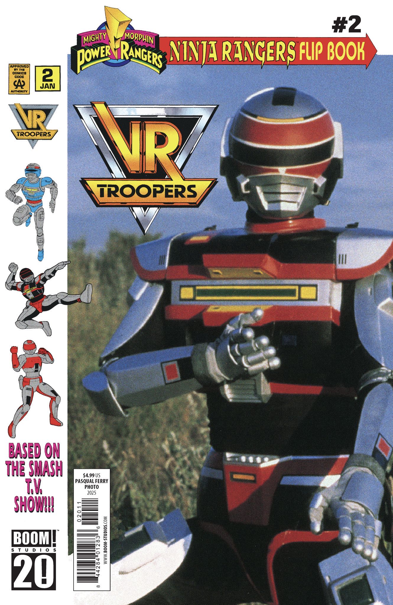 VR Troopers / Power Rangers Flipbook #2 (Ferry / Photo Facsimile ...